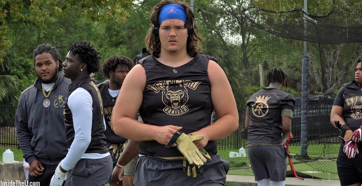 2026 OL Xavier Payne at Battle in the Trenches 5v5 Tournament Stream of ...