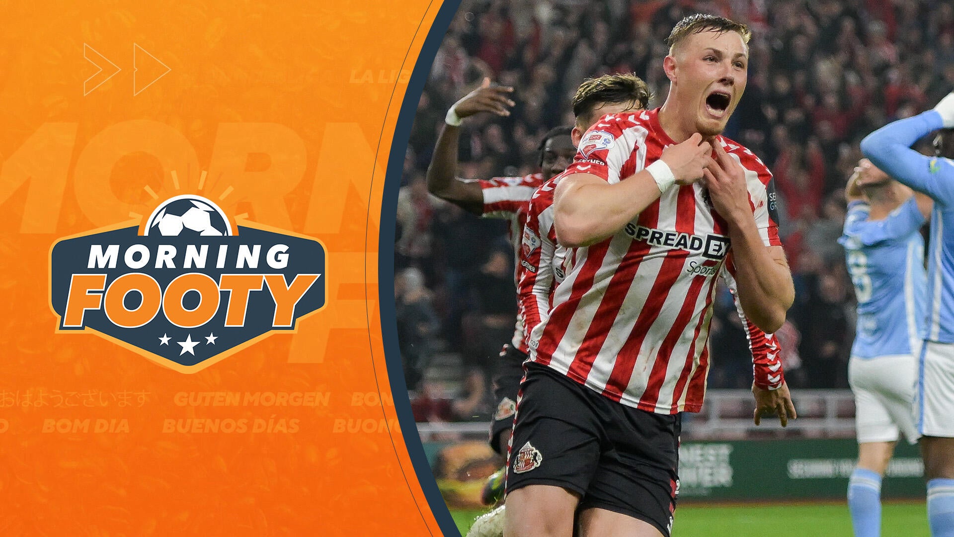 ABSOLUTE SCENES: Sunderland vs. Coventry REACTION - Morning Footy ...