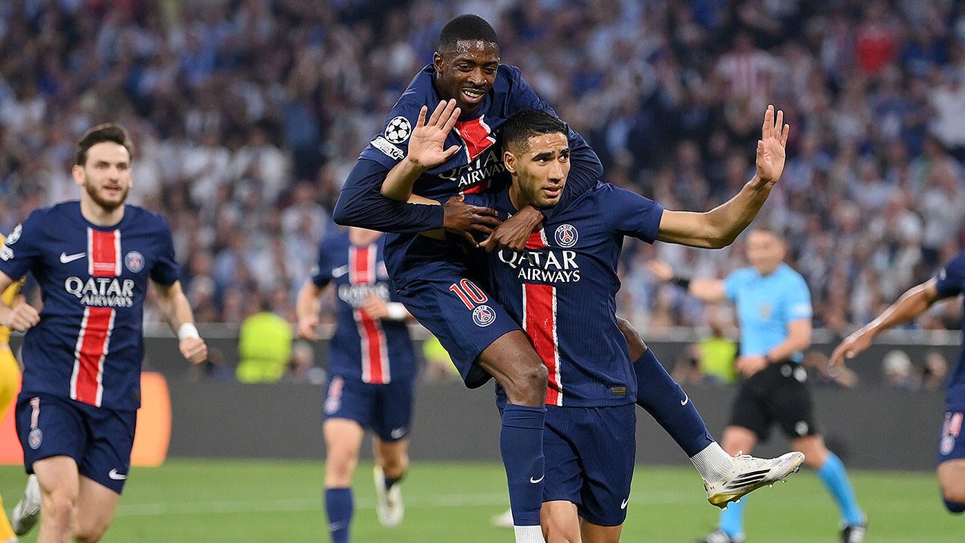 'Majestic goal' by PSG: Achraf Hakimi scores early in Champions League ...