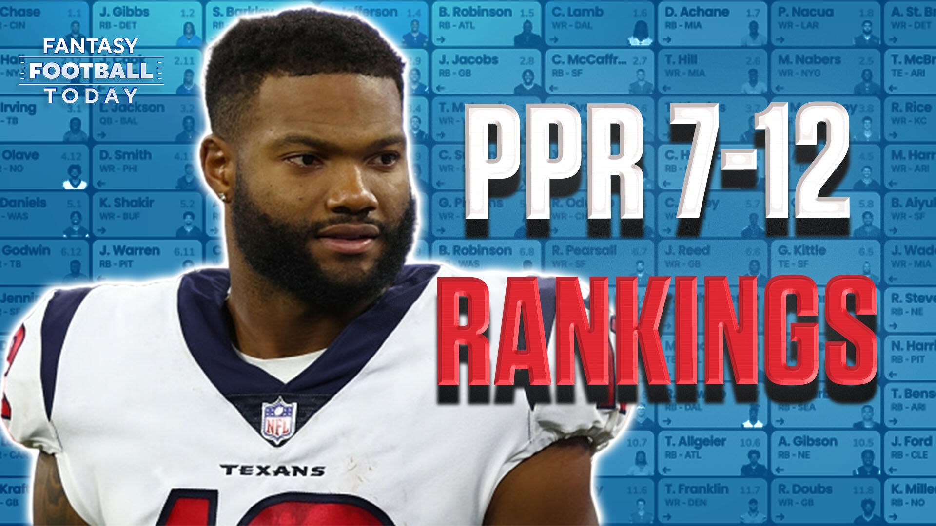 FFT: PPR Rankings 7-12 Uncovered! (6/24) Stream of National Football ...