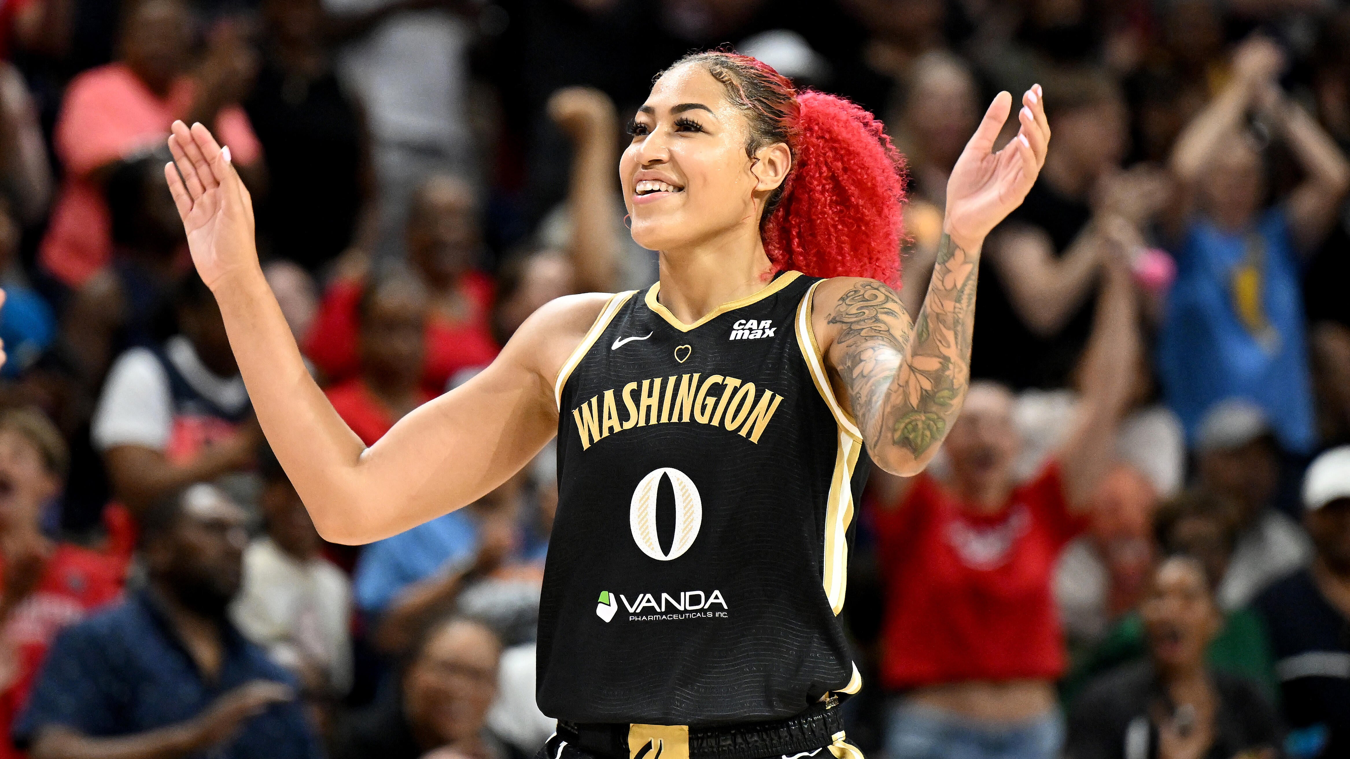 WNBA Player Power Rankings: No. 1 Shakira Austin (Mystics) Stream of ...