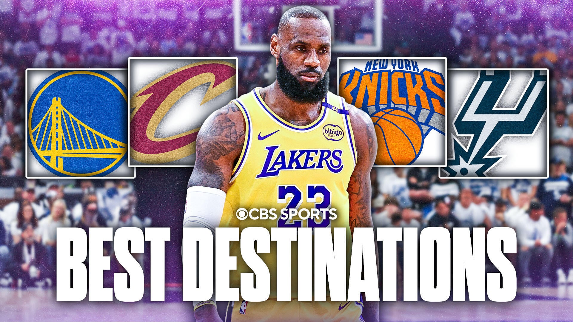 Ranking the BEST Teams for LeBron James in a Trade Stream of National ...