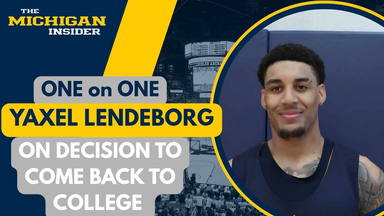 TMI - 1 on 1 with Yaxel Lendeborg - He Talks About His Decision to Stay ...