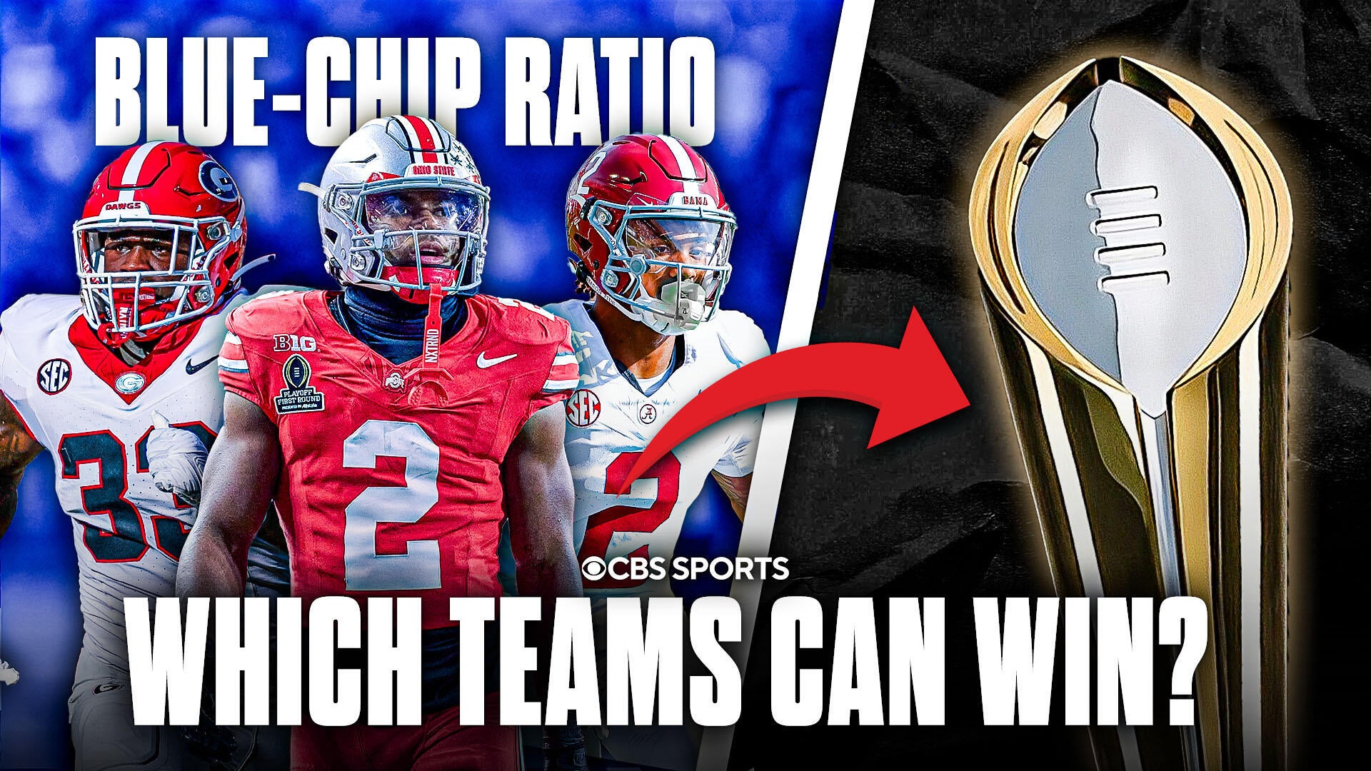 Which Teams Can Win a National Title using the Blue-Chip Ratio? Stream ...