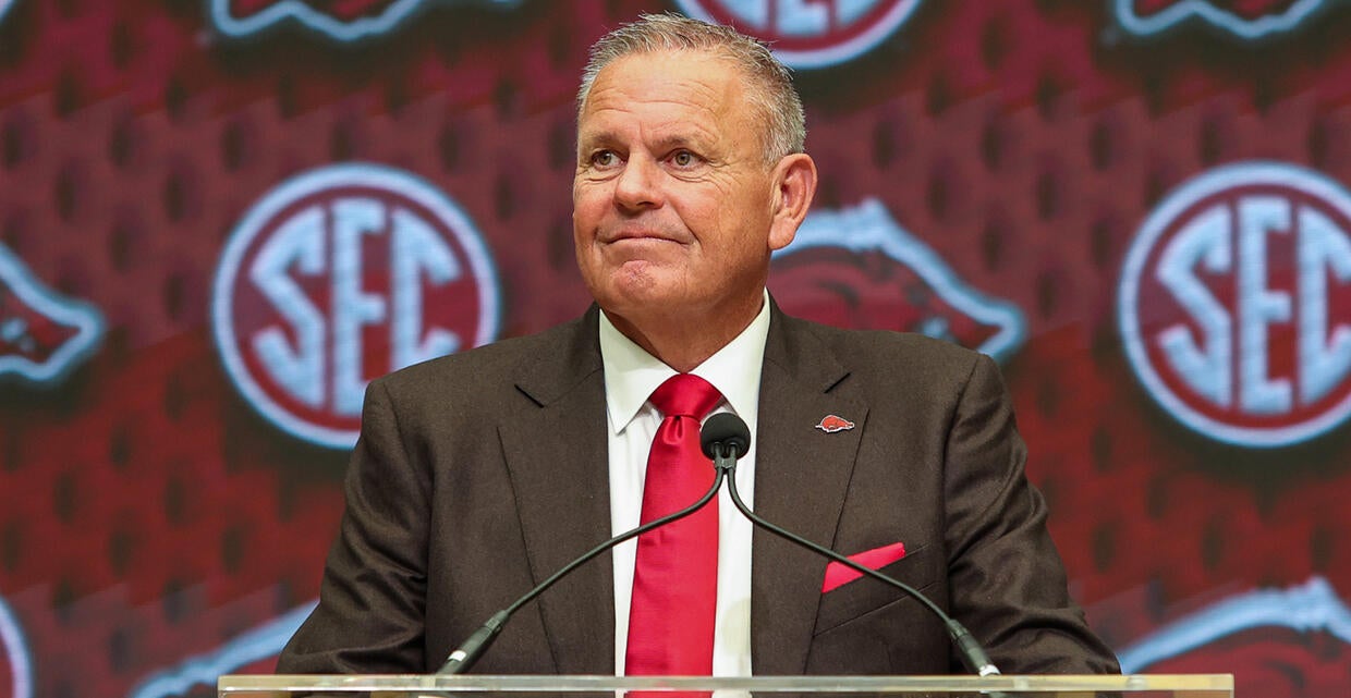 Sam Pittman talks schedule at SEC Media Days Stream of General Videos ...