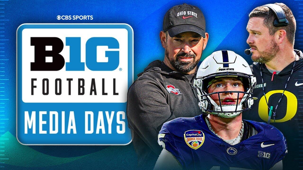 2025 Big Ten Media Days: Predictions, Expectations & More Stream of ...
