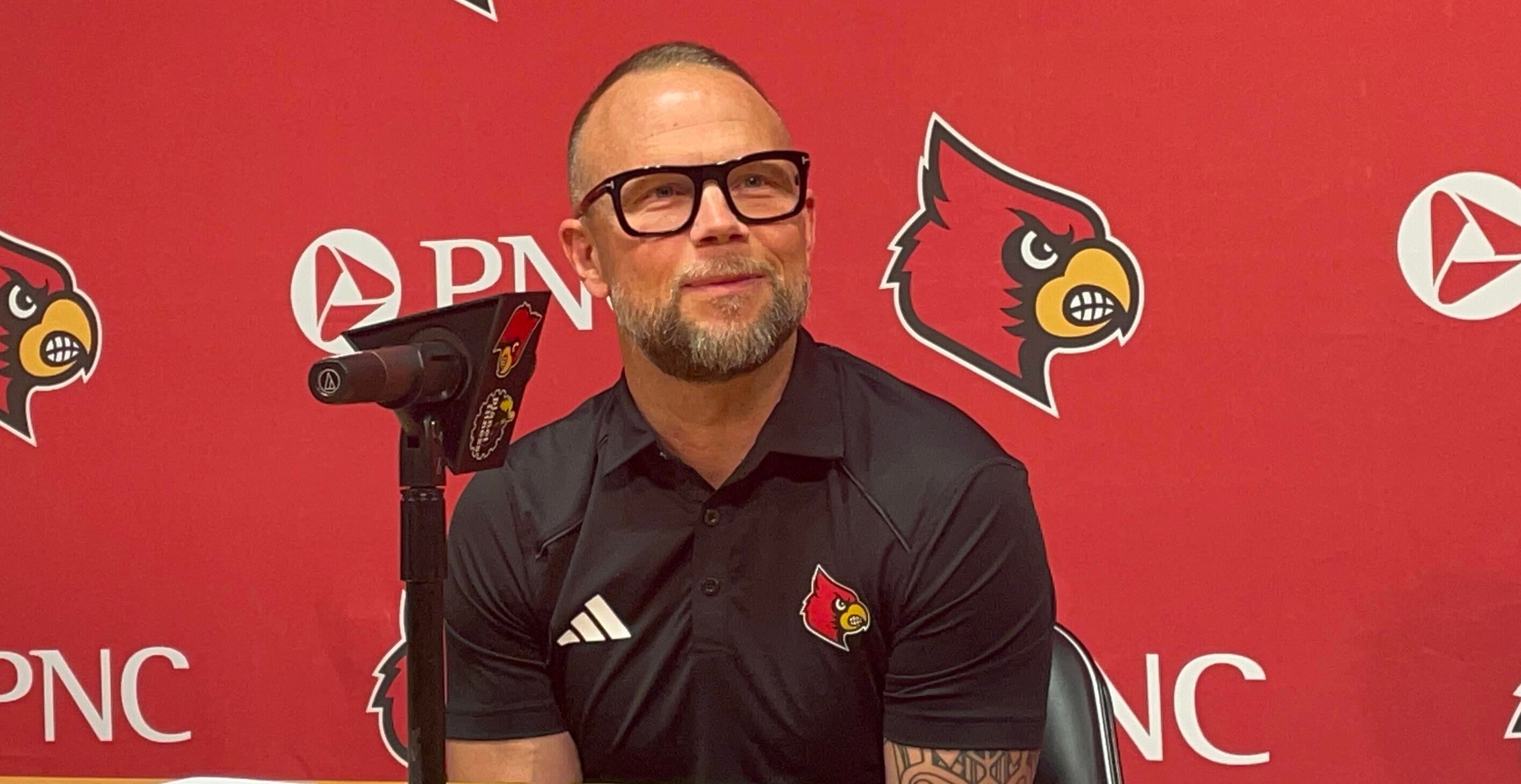 Pat Kelsey on Louisville guard Kobe Rogers, who sat out last year with ...