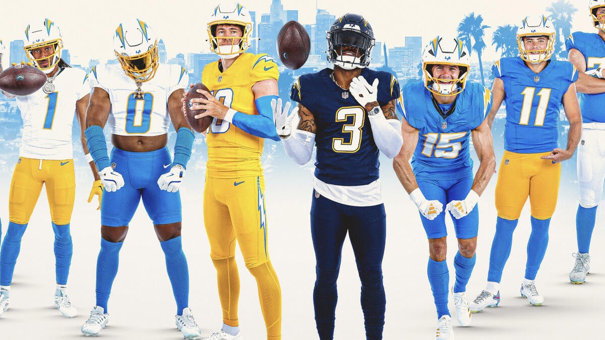 Top Potential Jersey Matchups: Chargers Unveil New Uniform Combos ...