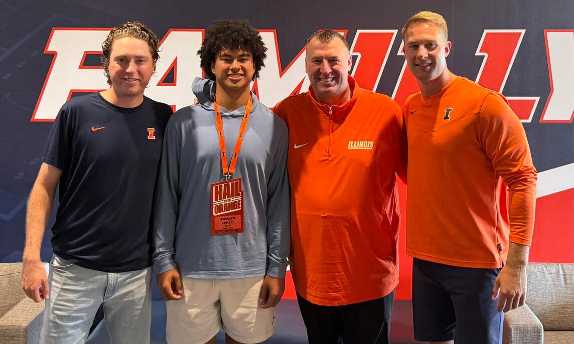 Reaction: Illini land 4-star 2027 QB Kamden Lopati Stream of General ...