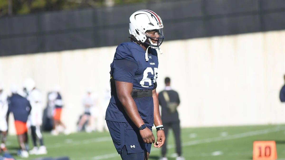 Auburn OT Xavier Chaplin talks opening of preseason camp Stream of ...