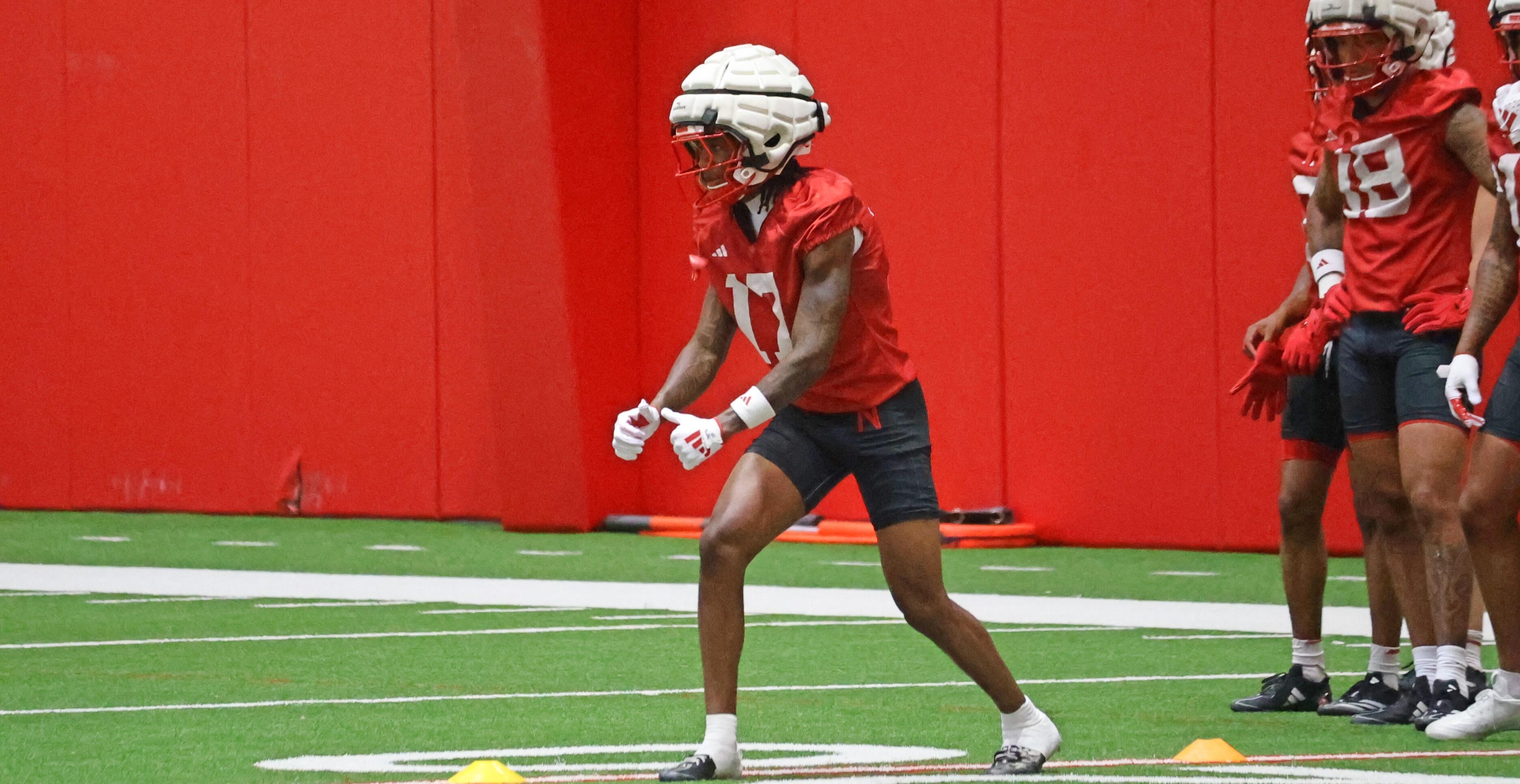 Nebraska wide receiver Jacory Barney Jr., working to take game to next ...