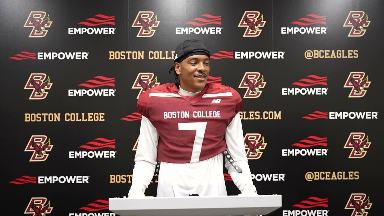 Carter Davis on the start of camp, play of the secondary Stream of ...