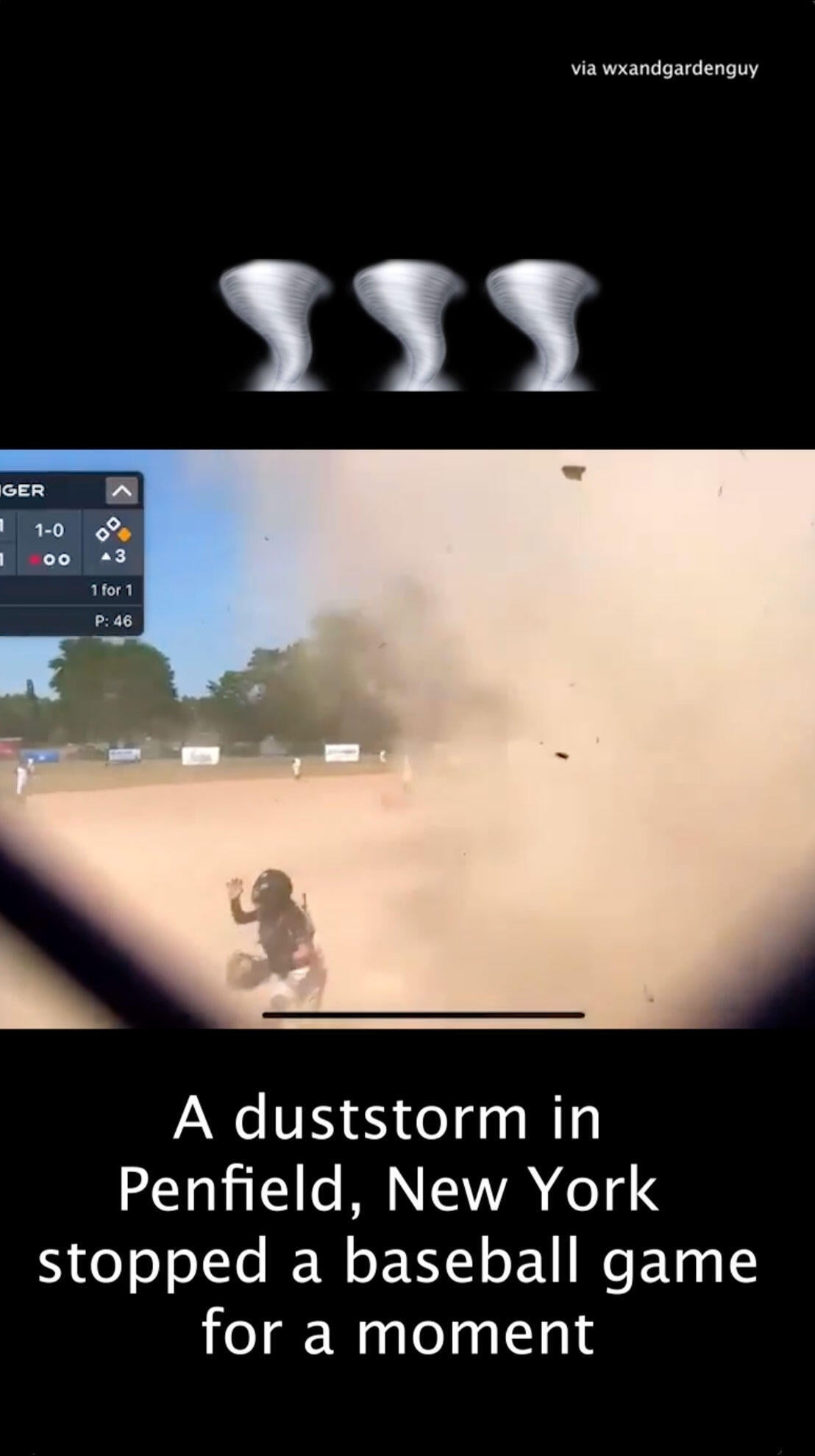 Dust devil rips across field Stream of General Videos - CBS Sports