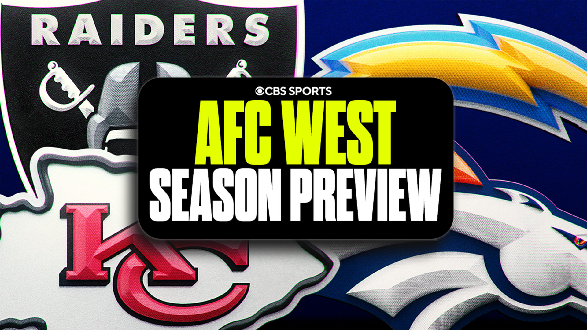 AFC West Season Preview and Predictions Stream of National Football ...
