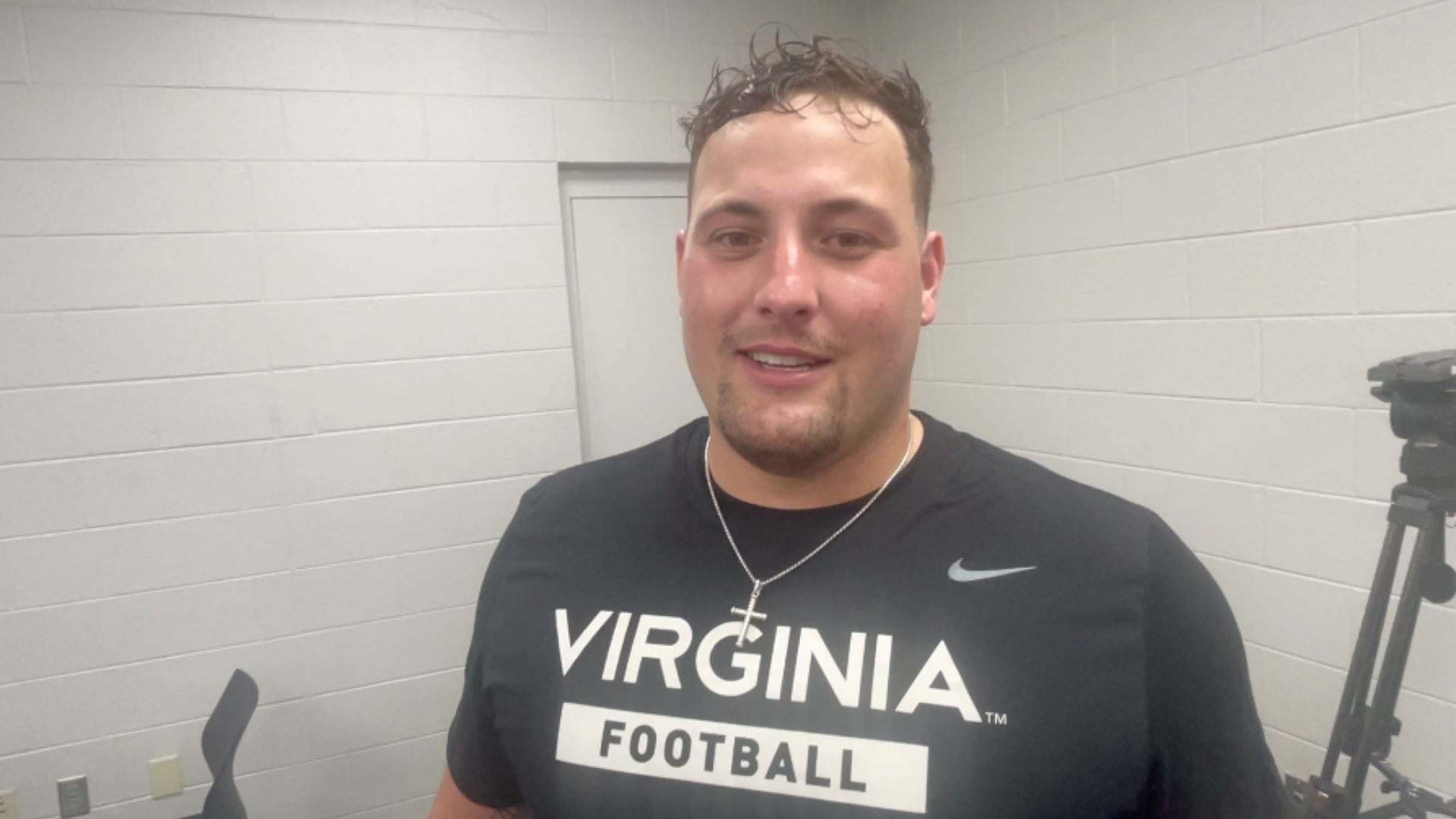 Virginia OL Drake Metcalf on the offensive line's depth, building off ...