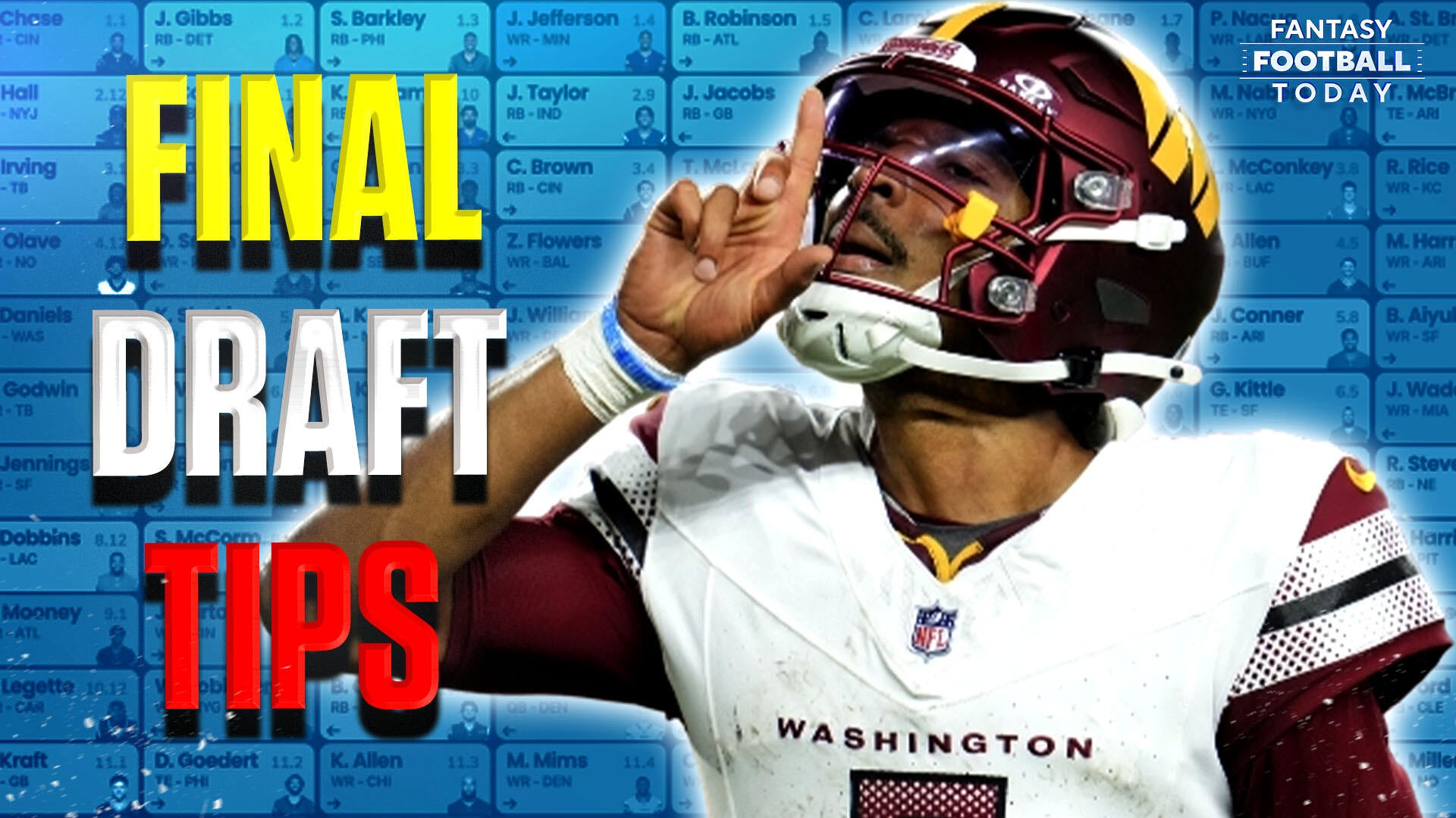 FFT: Last-Minute Draft Advice! (9/1) Stream of National Football League ...