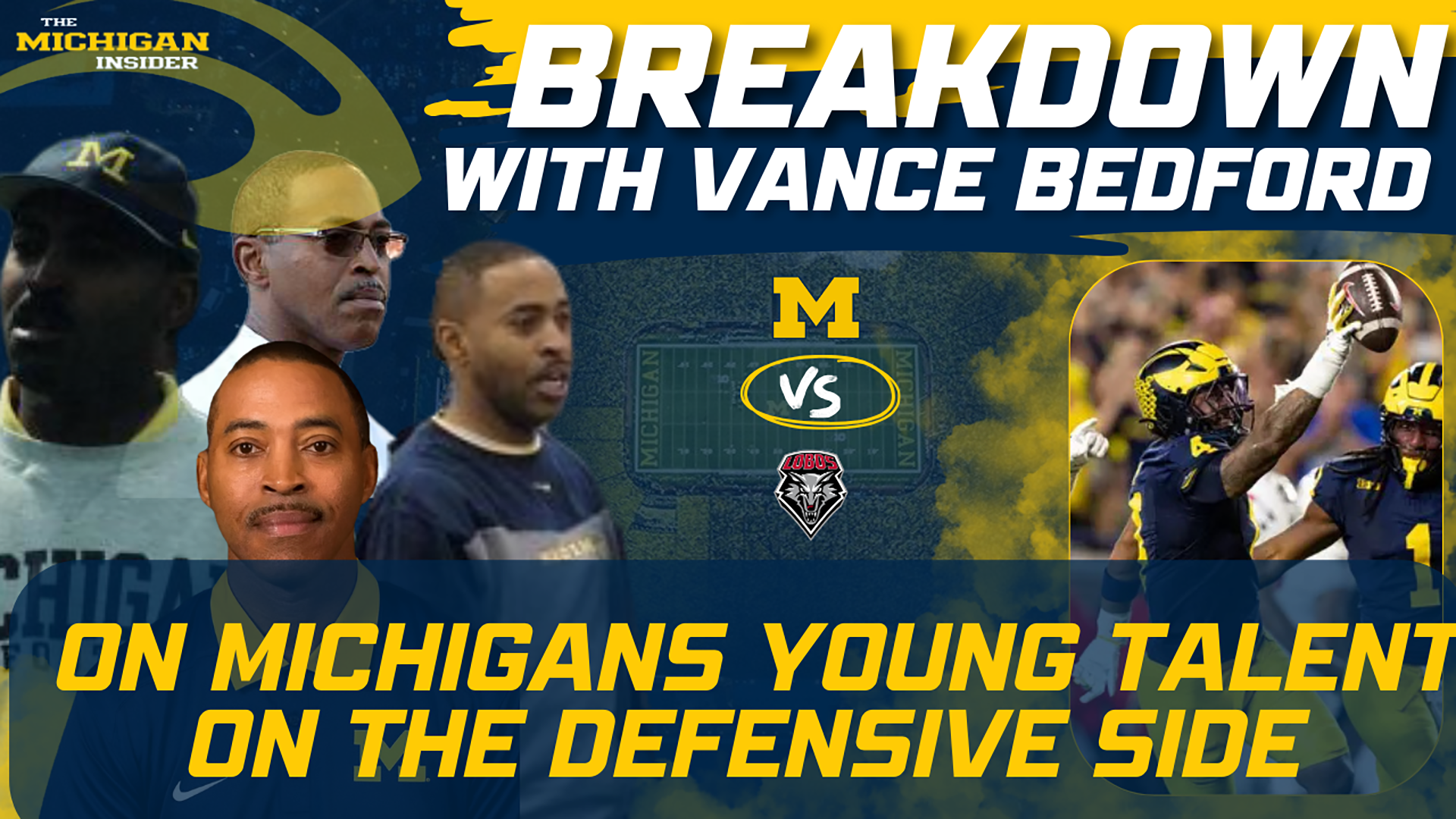 TMI - Michigan Defensive Breakdown with Vance Bedford - Young talent on ...