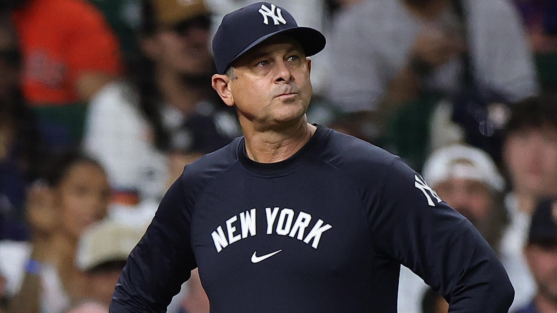 Aaron Boone's Reaction After Yankees Fall to Astros Stream of Major ...