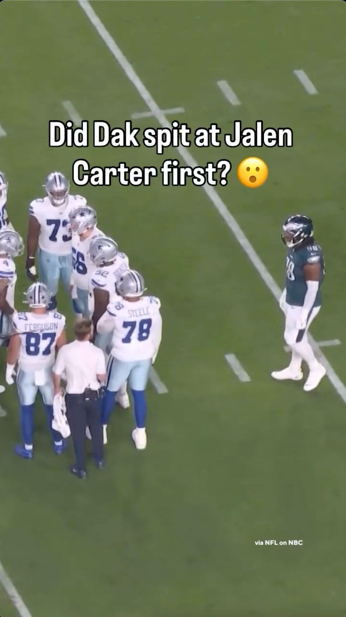 Spitgate! Who fired first? Stream of National Football League - CBS Sports