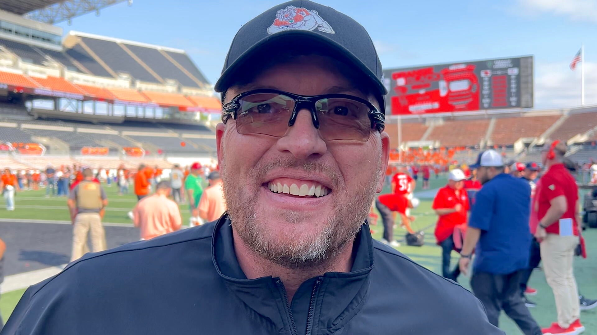 Fresno State HC Matt Entz reacts to thrilling win at Oregon State ...
