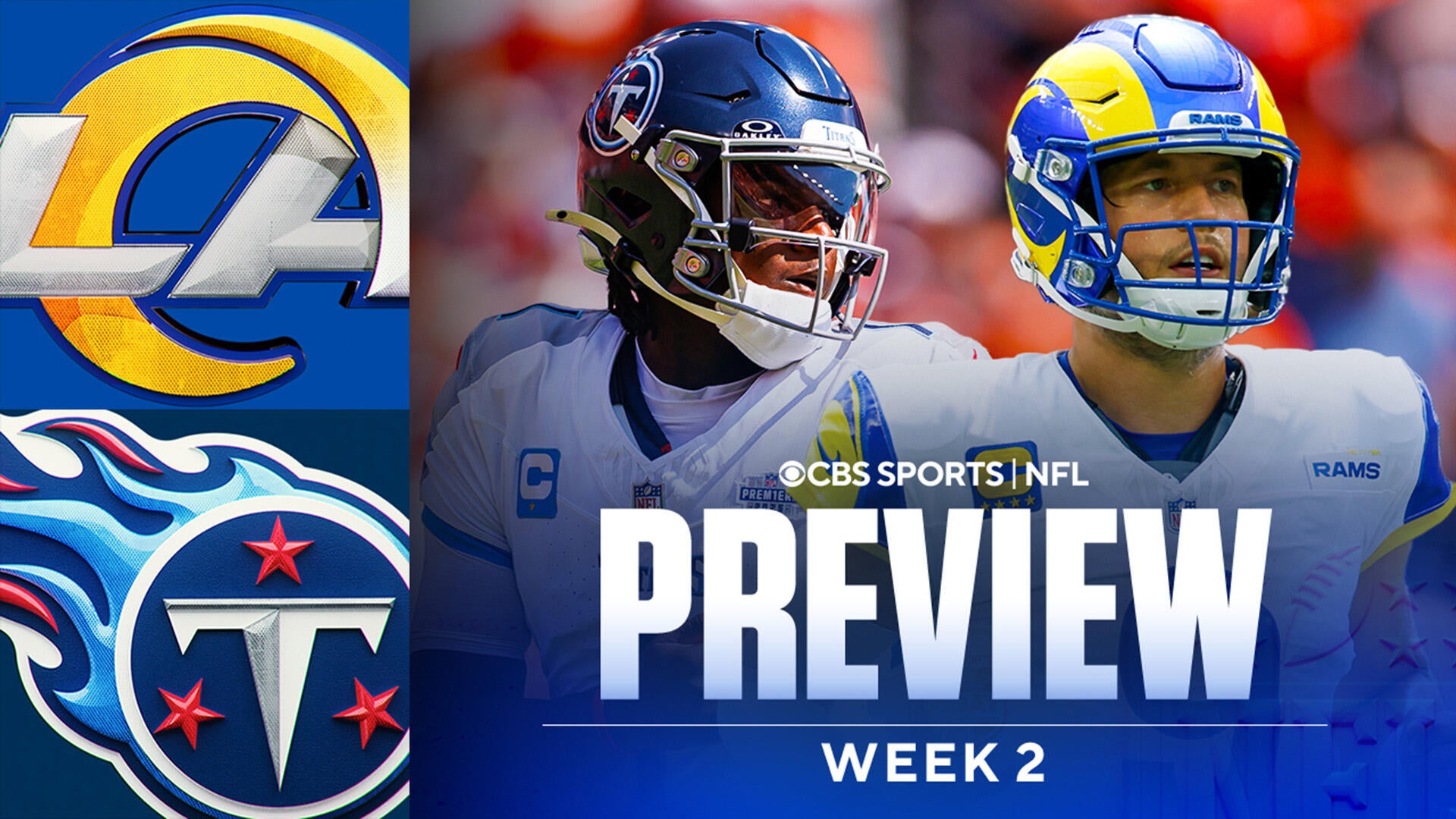 NFL Week 2 Game Preview & Predictions: Rams Vs Titans Stream of ...