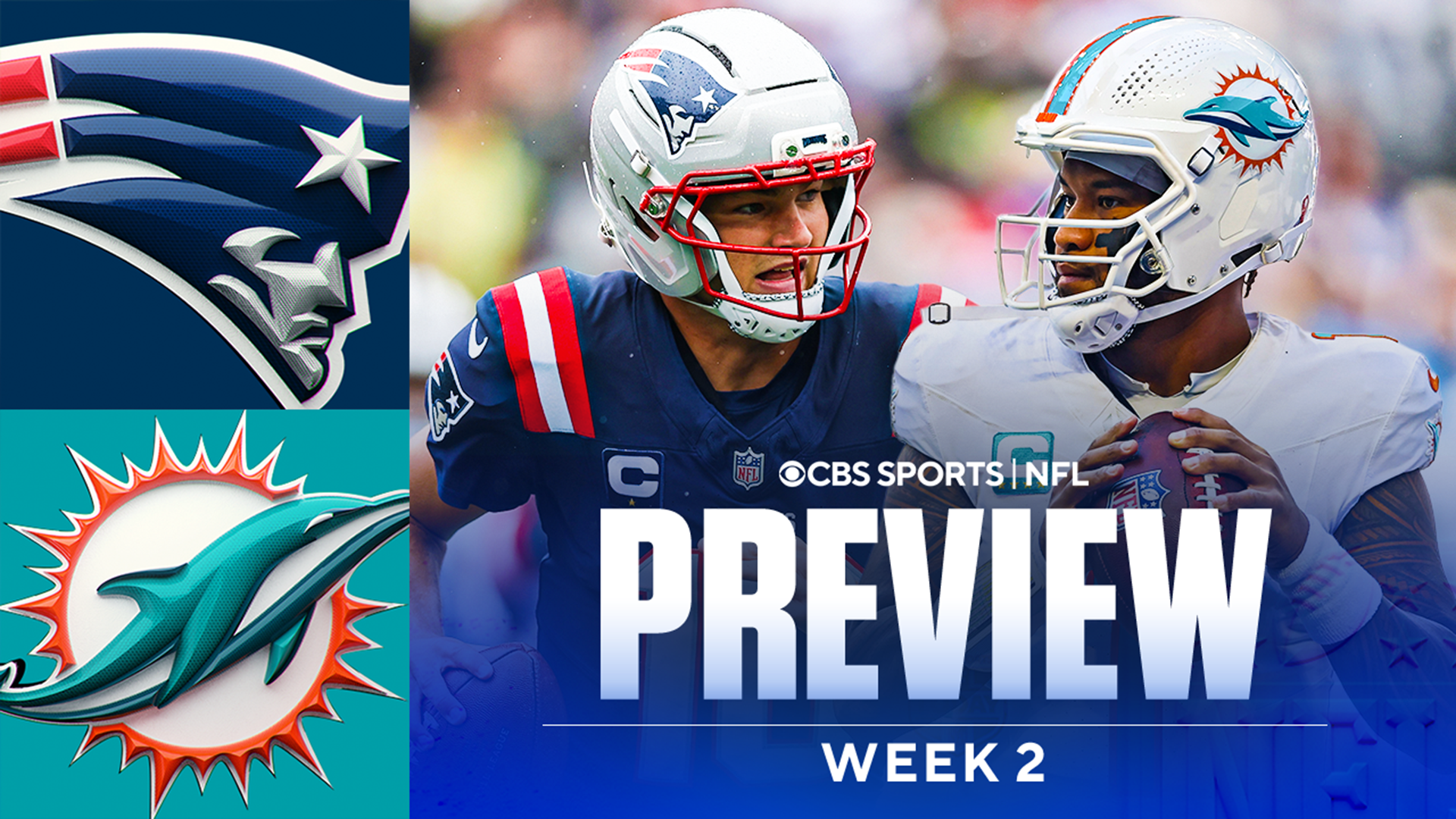 NFL Week 2 Game Preview & Predictions: Patriots At Dolphins Stream of ...