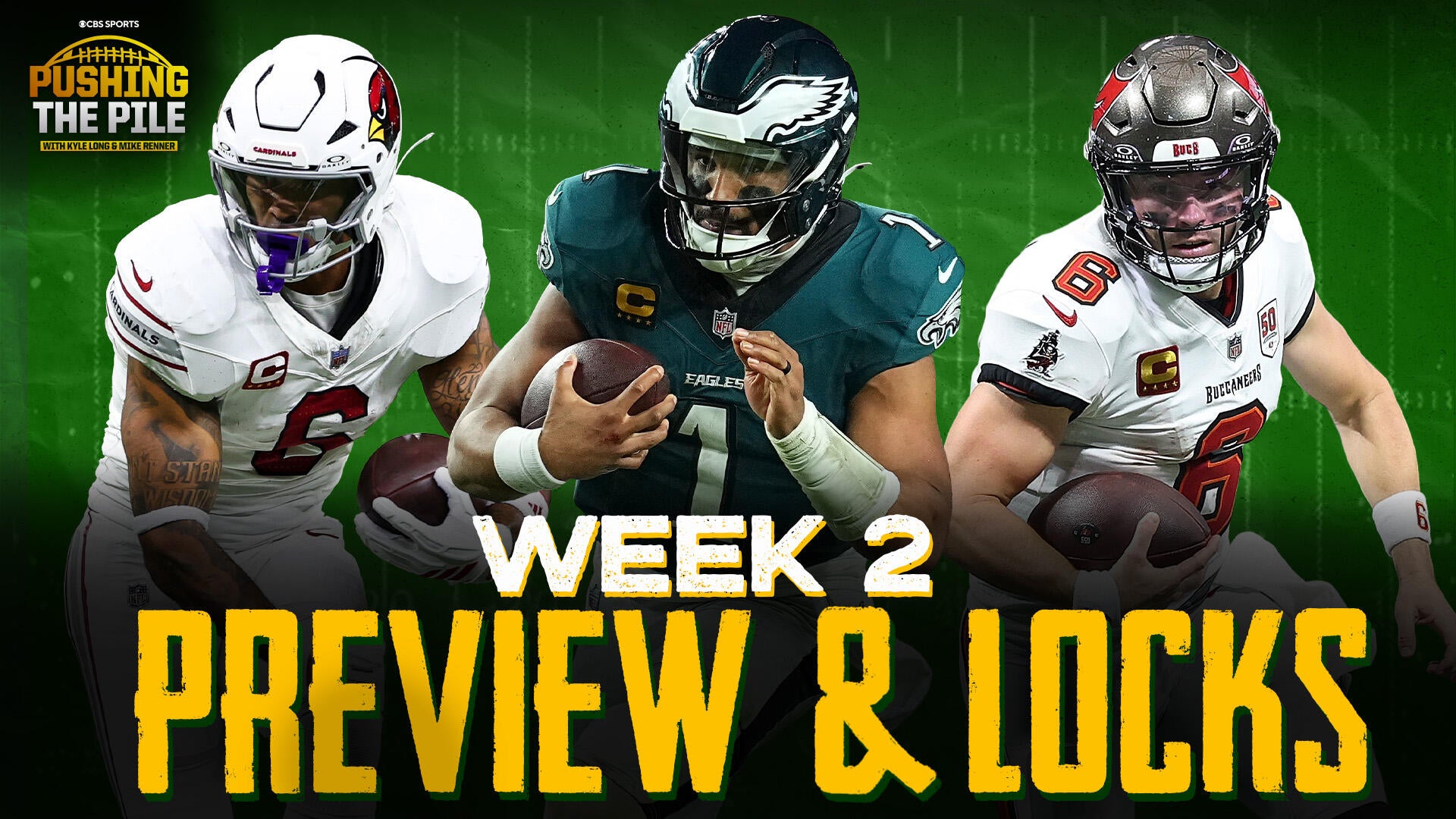 Pushing the Pile - Week 2 NFL Preview & Locks: Eagles-Chiefs Super Bowl ...