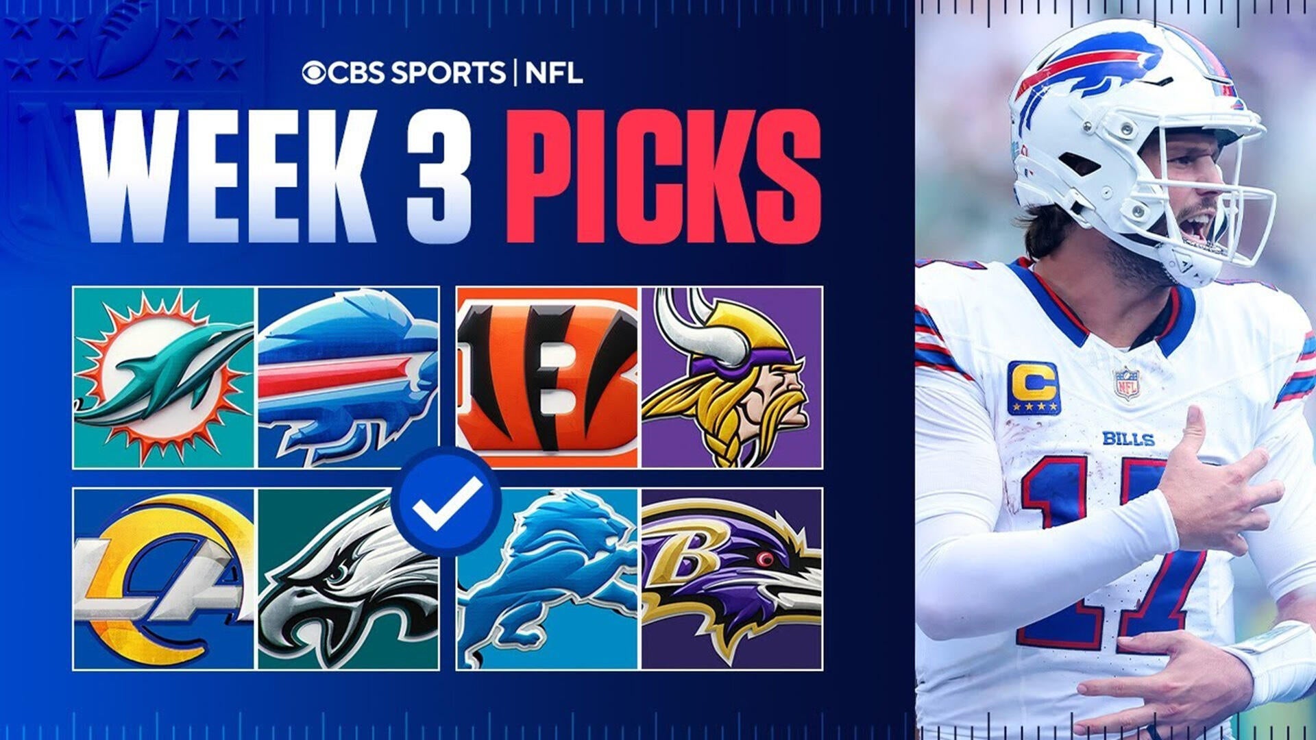 NFL Predictions and Best Bets For EVERY Week 3 Game Stream of National ...