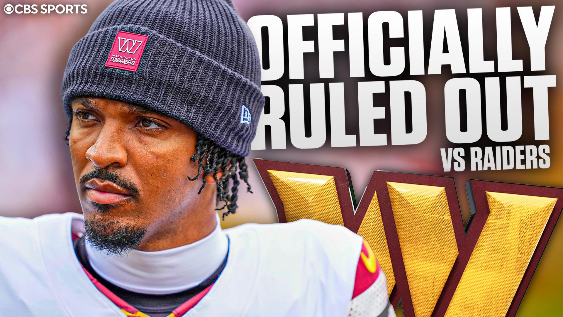 Commanders Officially Rule OUT Jayden Daniels vs Raiders Stream of ...