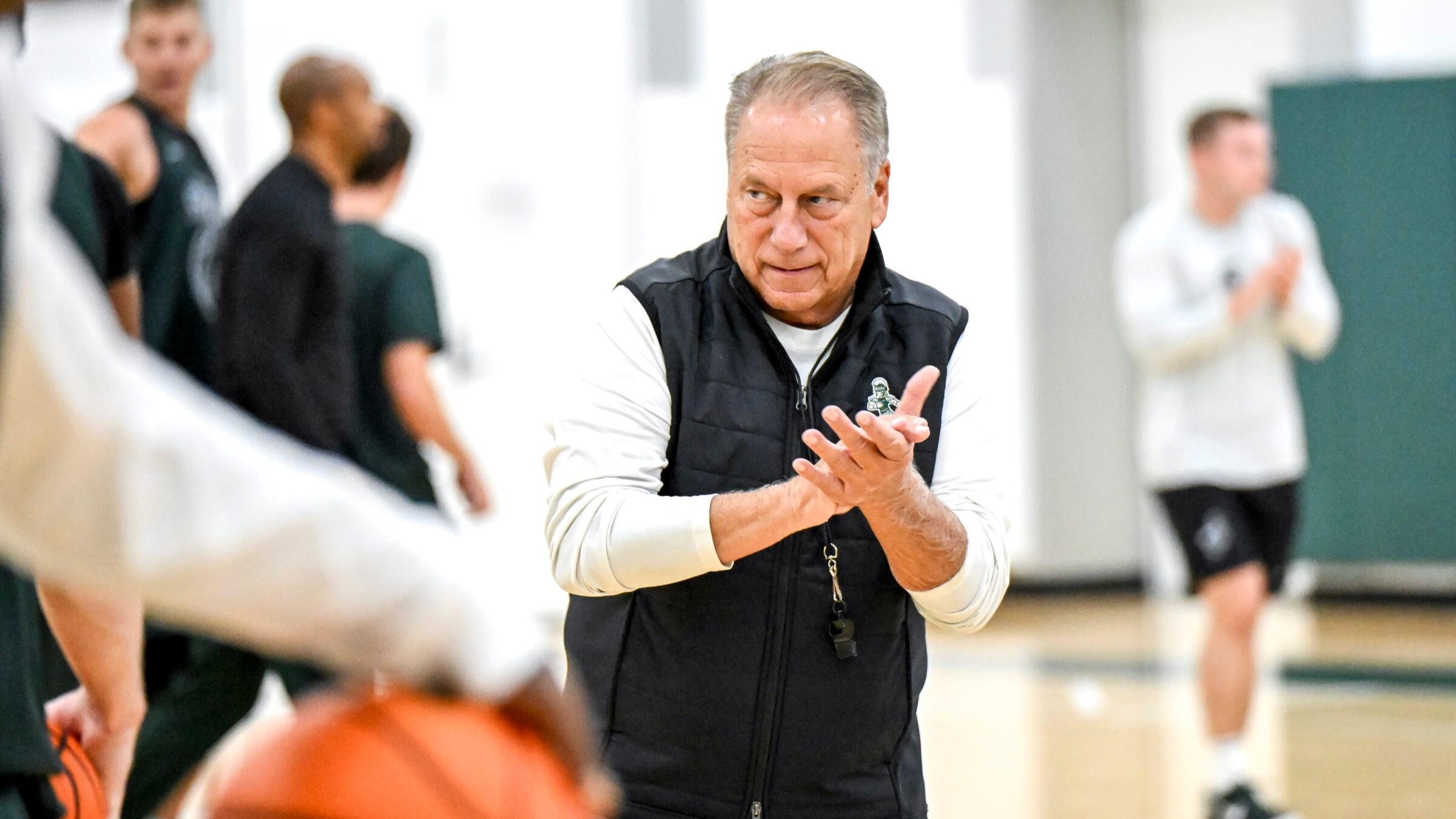 Tom Izzo kicks off preseason practice ahead of Year 31 at Michigan ...