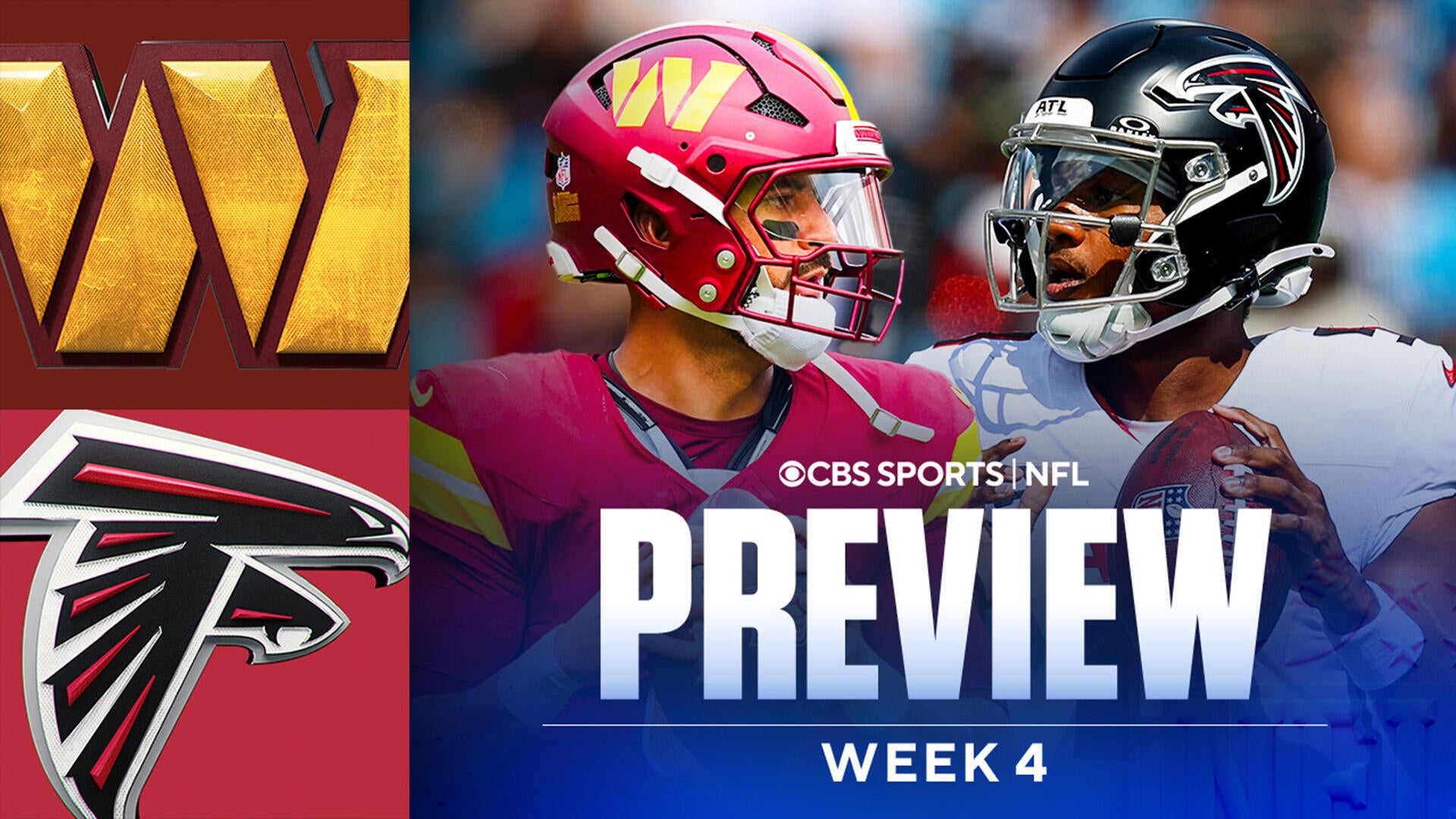 NFL Week 4 Preview: Commanders At Falcons Stream of National Football ...