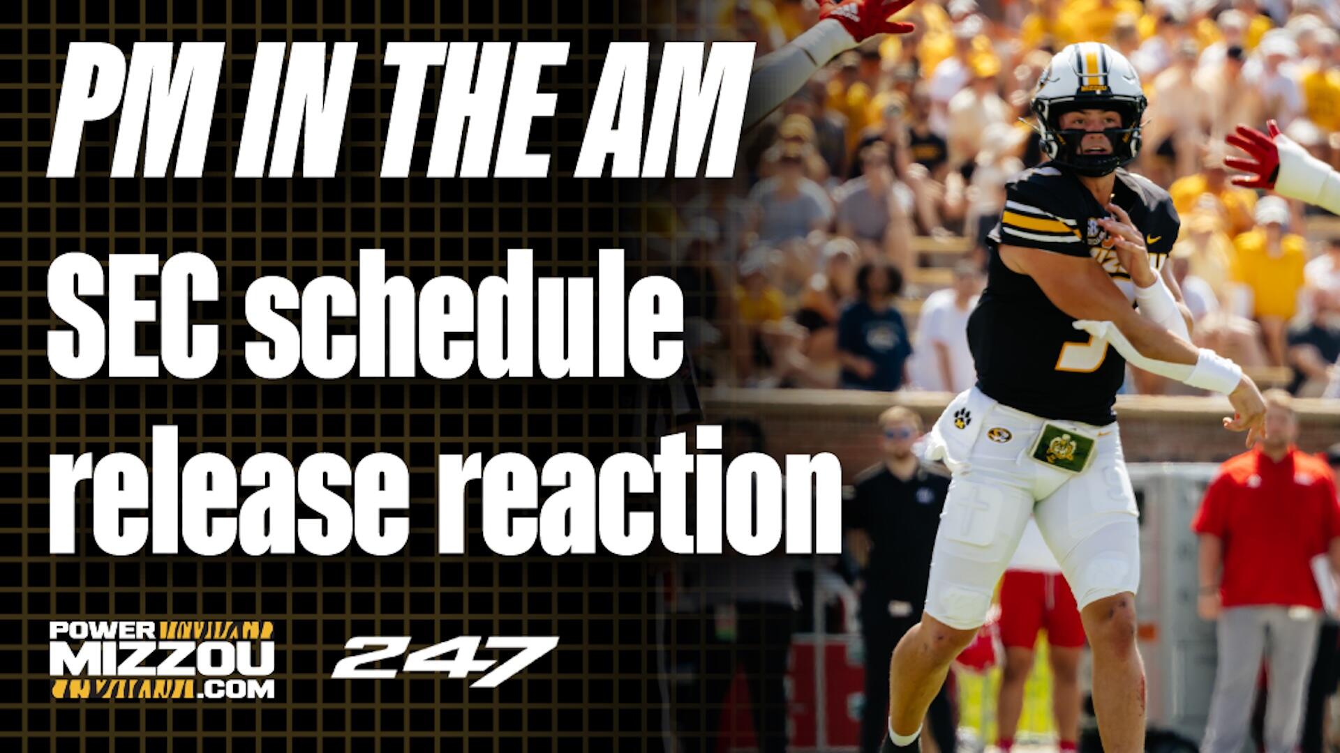 A quick look at Mizzou's new SEC schedule Stream of General Videos ...