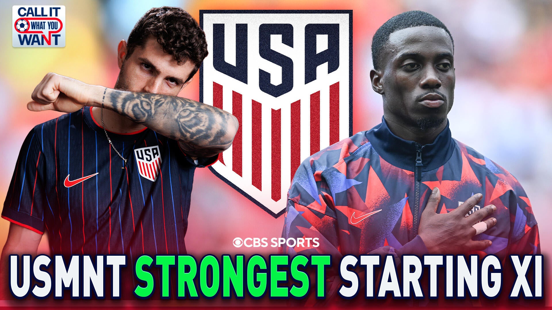 Building USMNT's STRONGEST Starting XI - Call It What You Want Stream ...