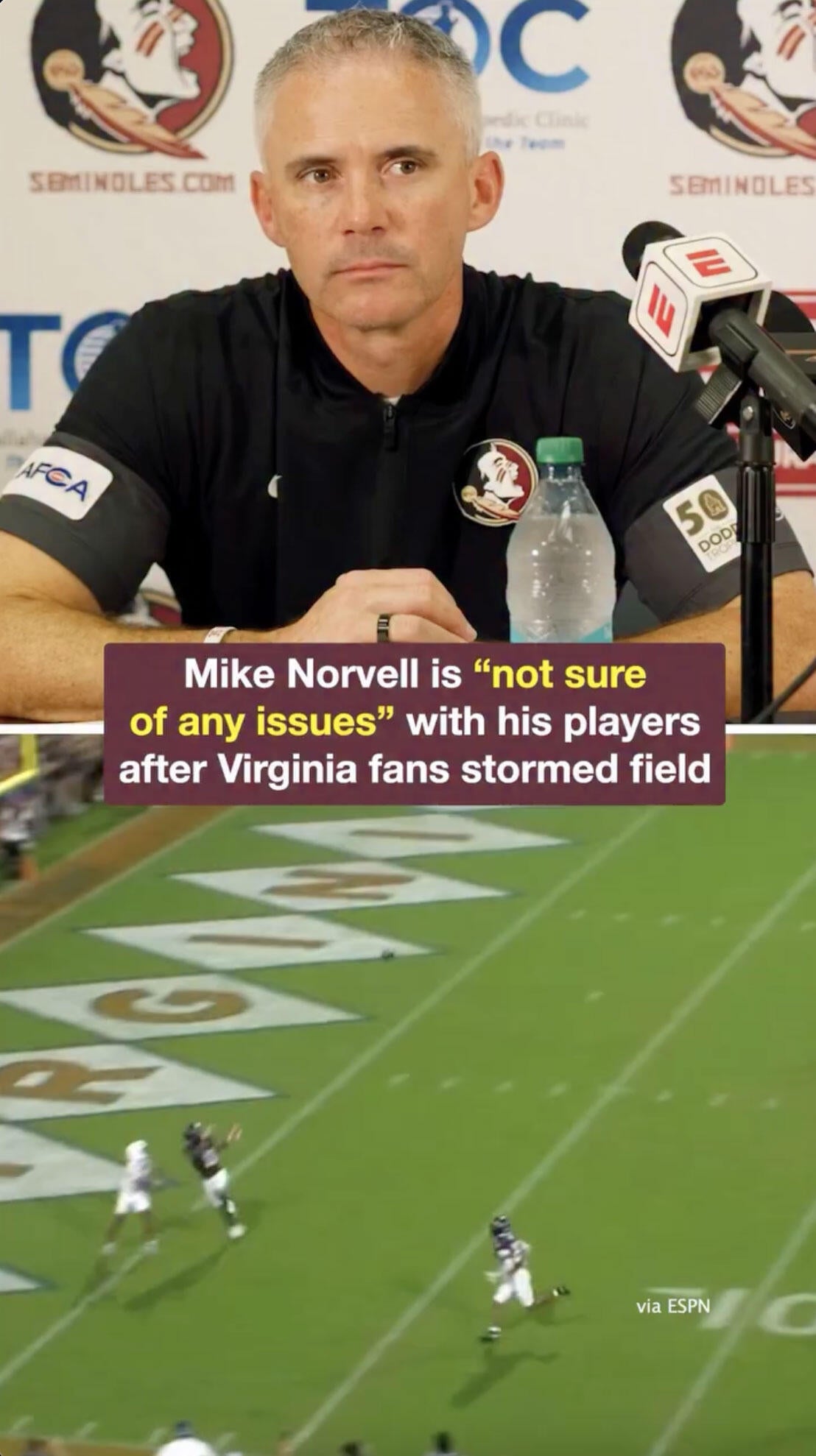 FSU players unharmed after upset Stream of General Videos - CBSSports.com