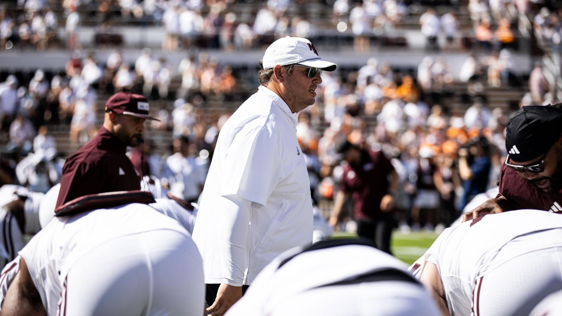 Mississippi State Coach Jeff Lebby press conference Texas game week ...