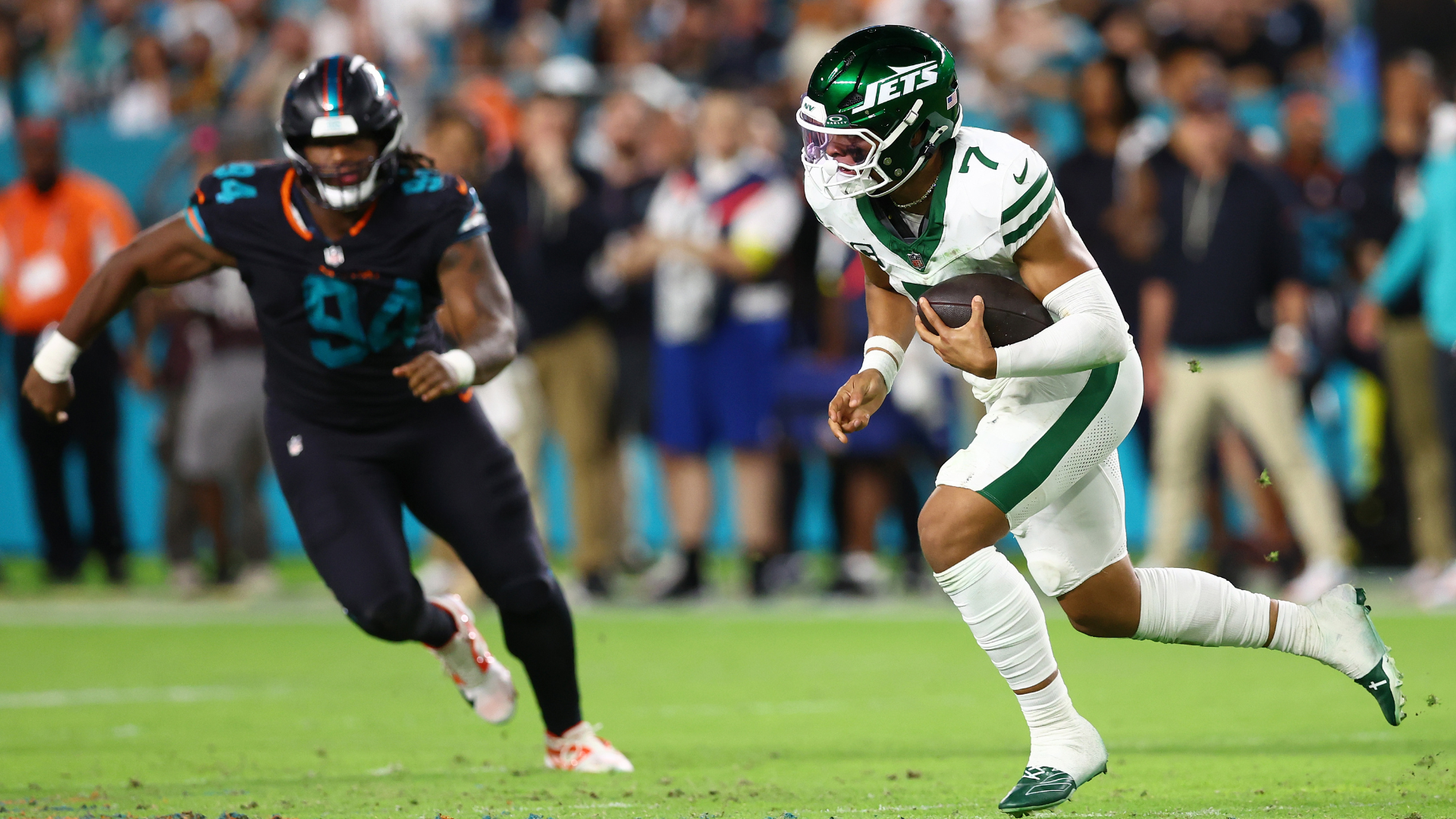 Justin Fields Scores Longest Rushing TD by Jets QB Since 2021 in Loss ...