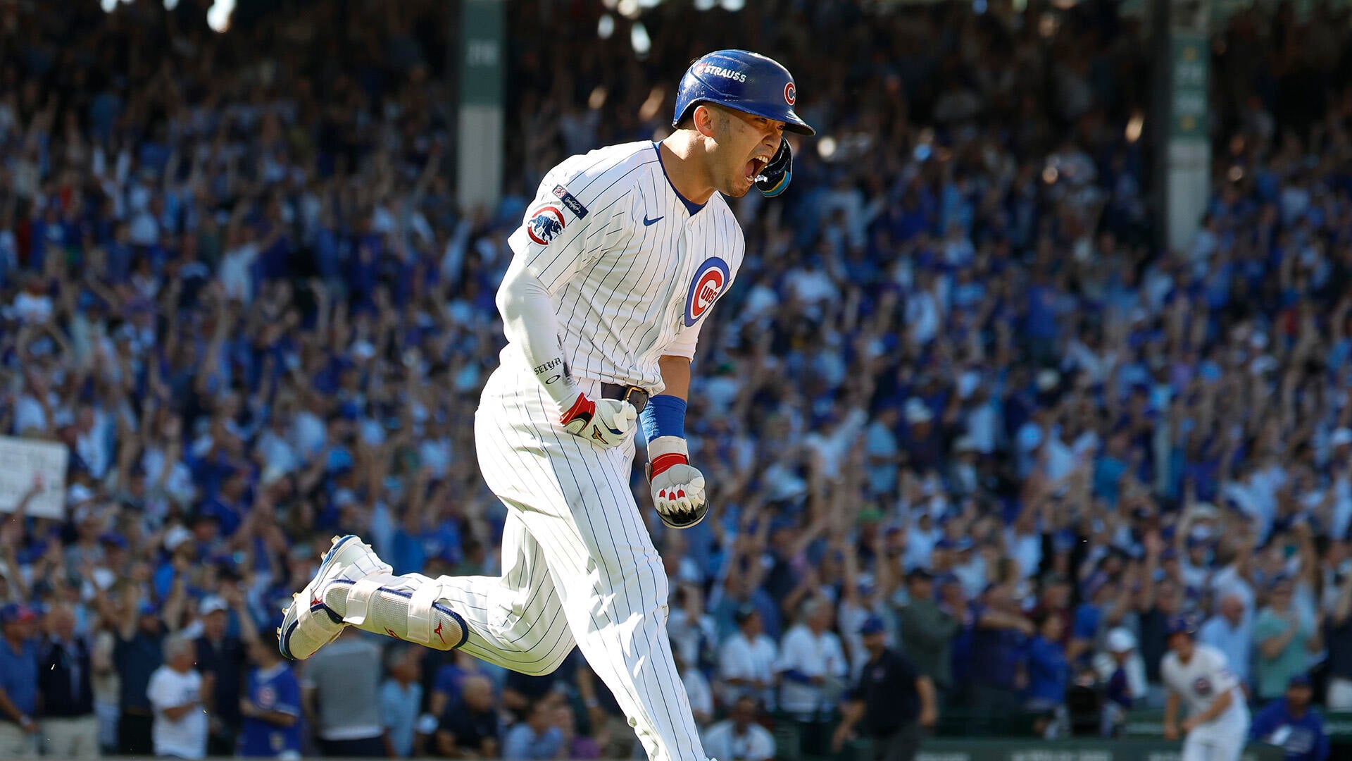 Cubs Claim First Playoff Win Since 2017, Lead Series 1-0 Stream of ...