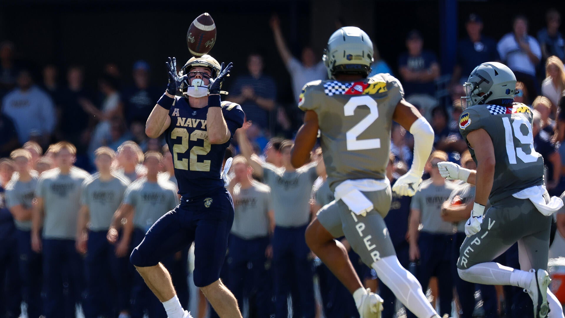 Eli Heidenreich Grabs 243 Receiving Yards, Most in a Game in Navy ...