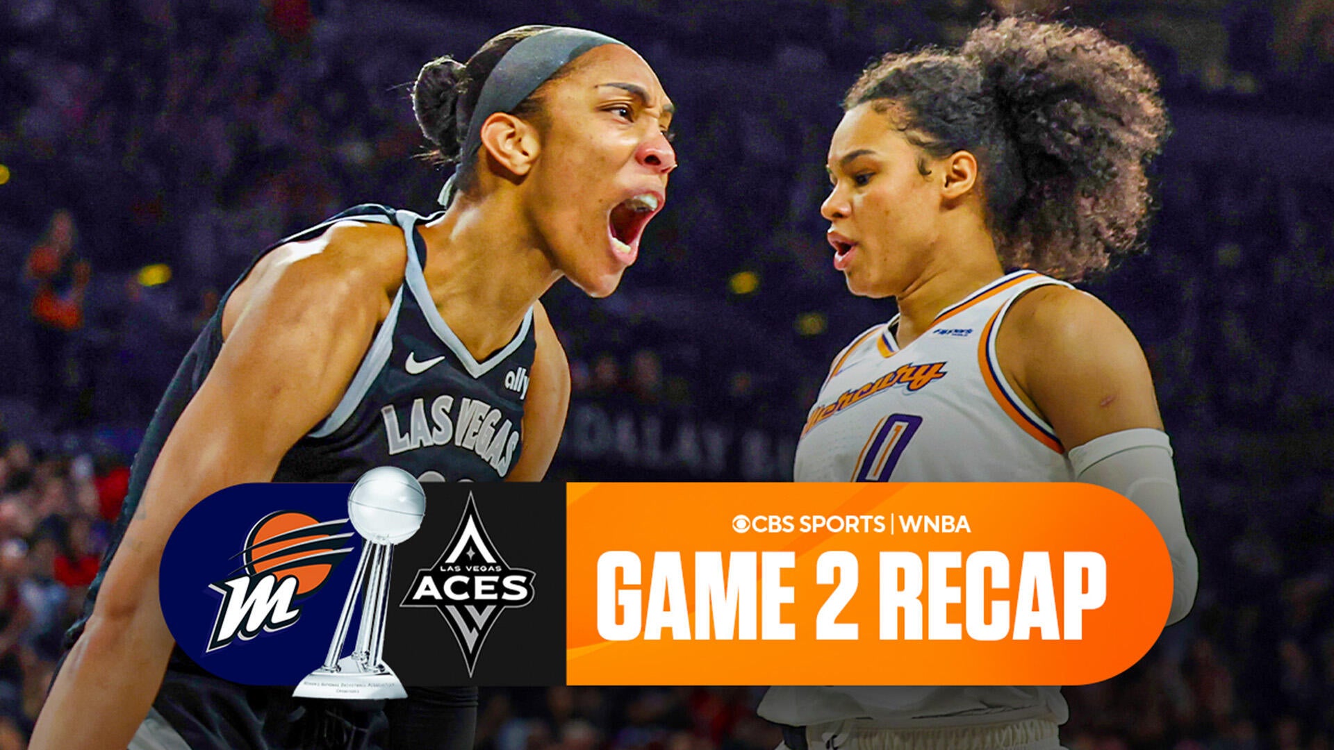 2025 WNBA Finals: Aces Cruise Past Mercury, Lead Series 2-0 Stream of ...