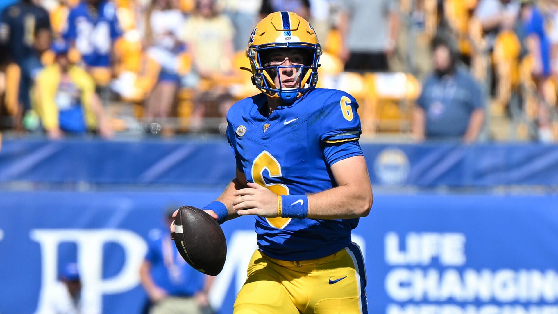 How did Pitt freshman quarterback Mason Heintschel feel after throwing ...
