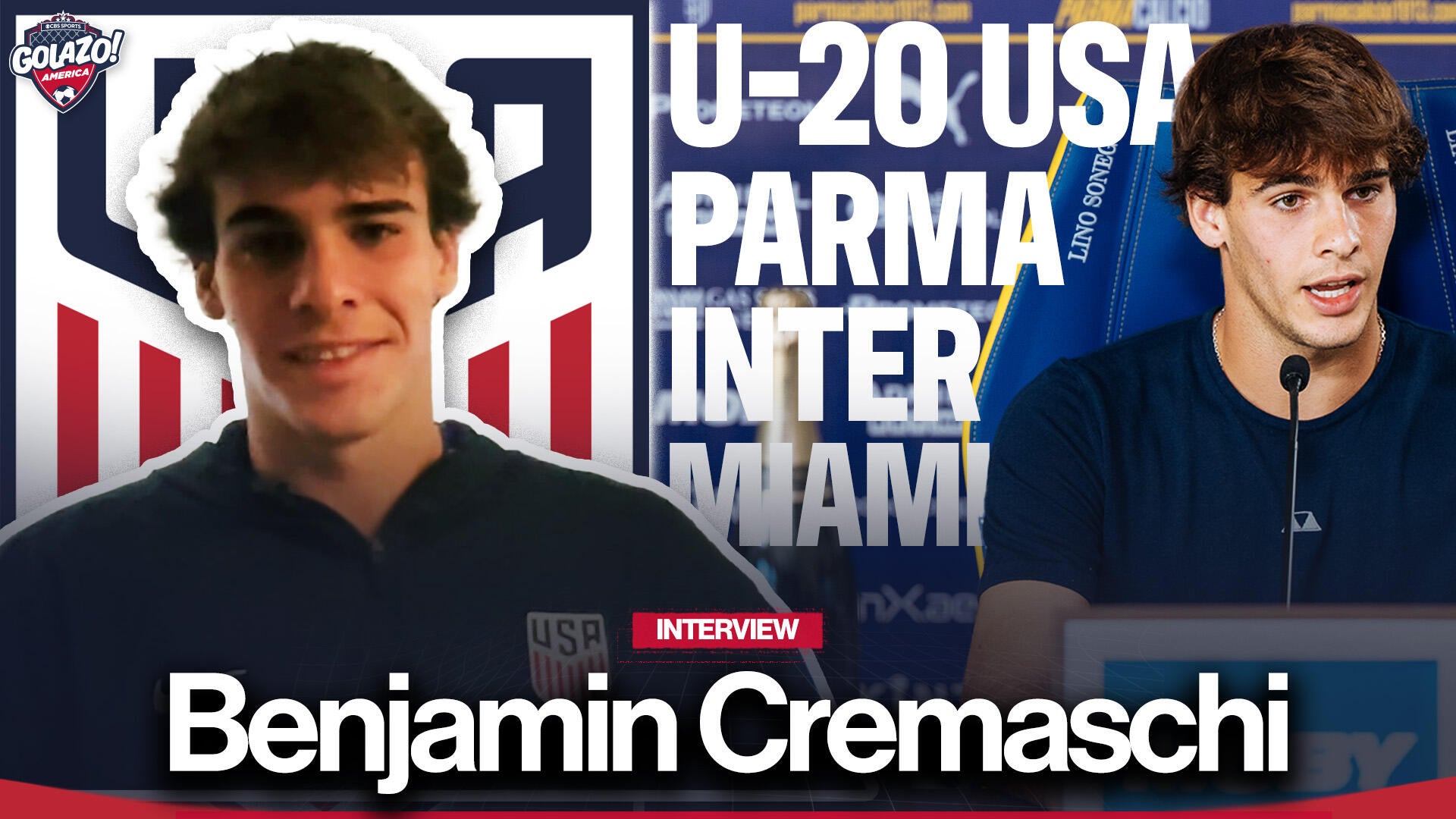 U-20 USMNT Benjamin Cremaschi on match vs. Italy - Morning Footy Stream ...