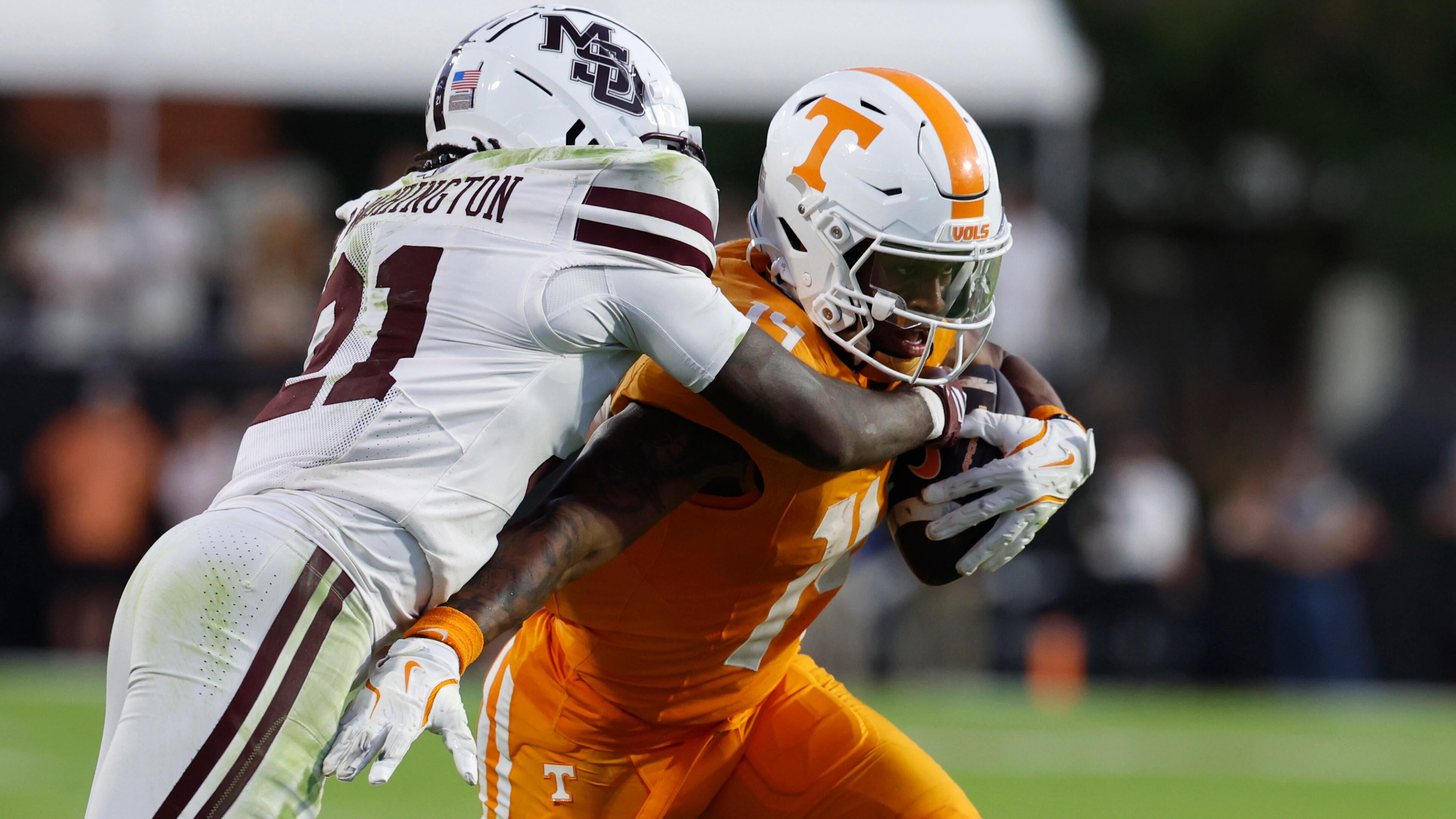 Braylon Staley recounts clutch play late in Tennessee's win at ...