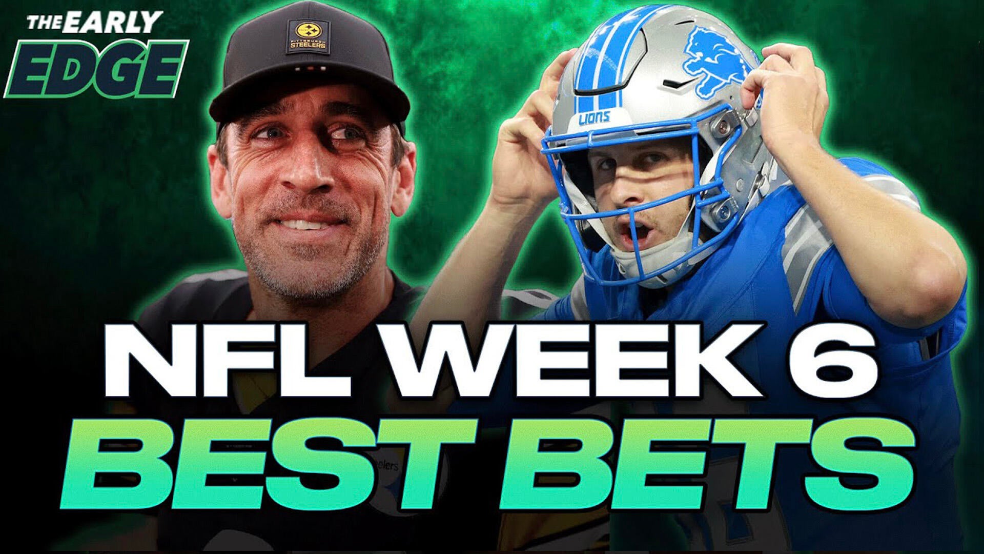 NFL Week 6 EXPERT Bets & Picks | The Early Edge Stream of National ...