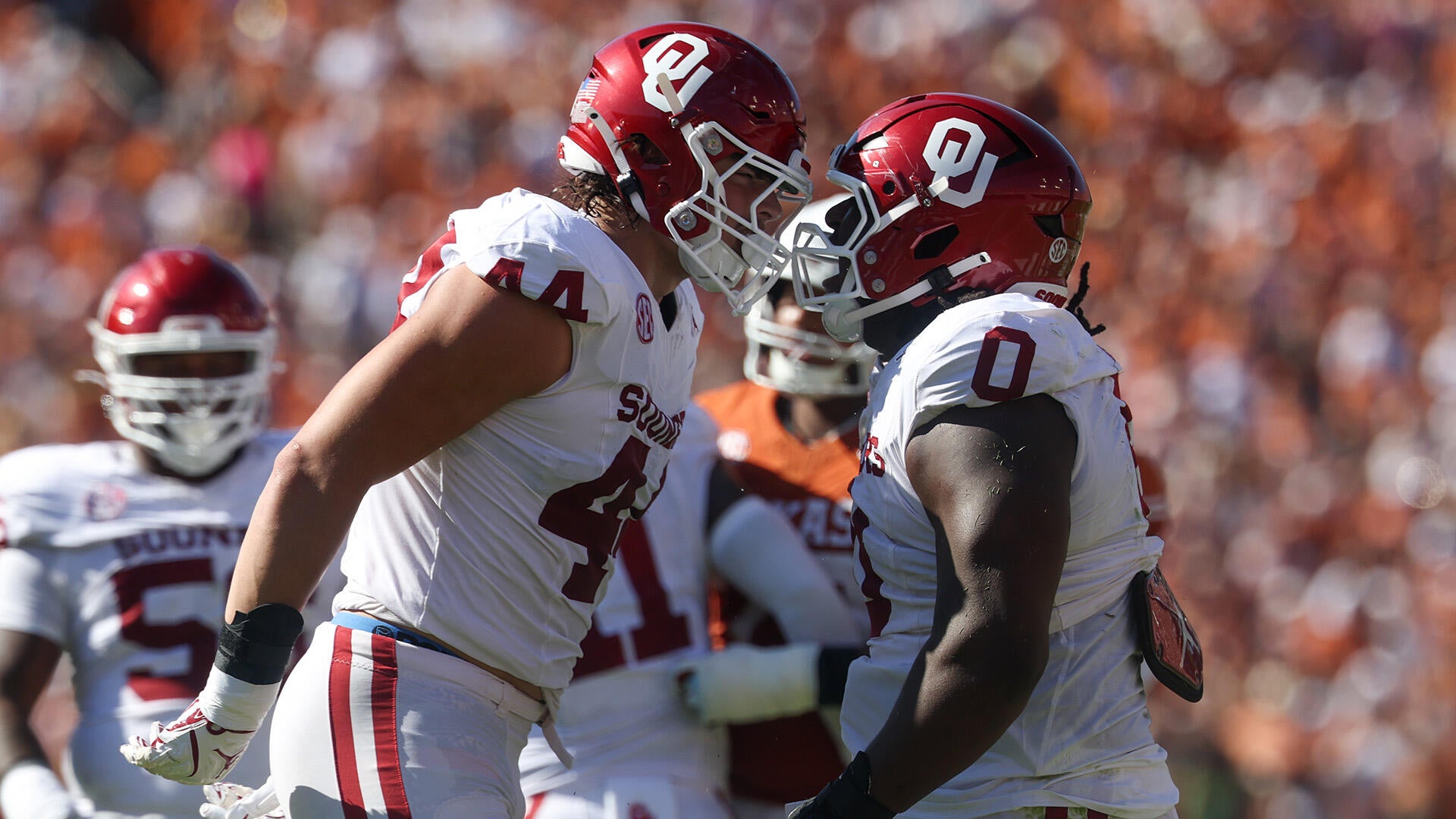 Texas's Defensive Line Looms Large With 5 Sacks in Victory Over No. 6 ...