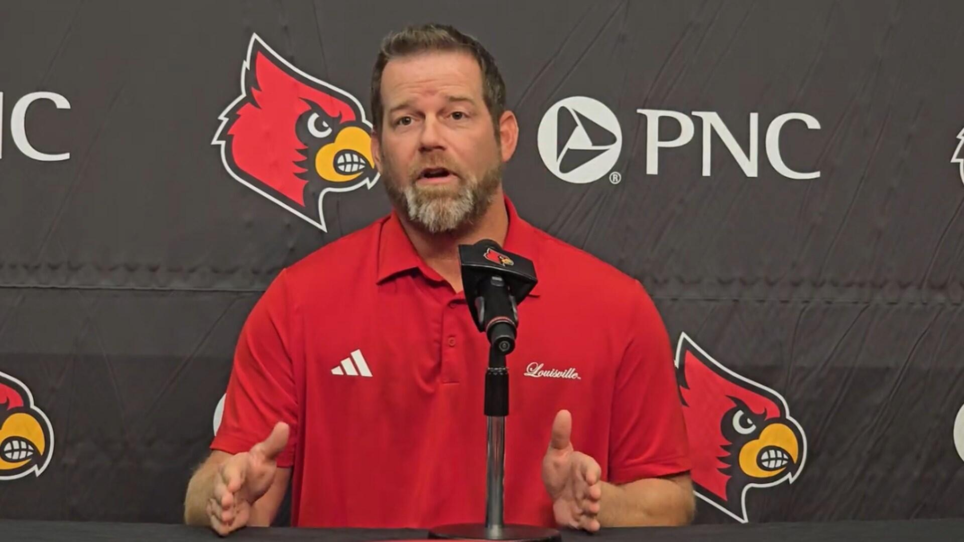 Brian Brohm: Louisville QB Miller Moss has had a good week of practice ...