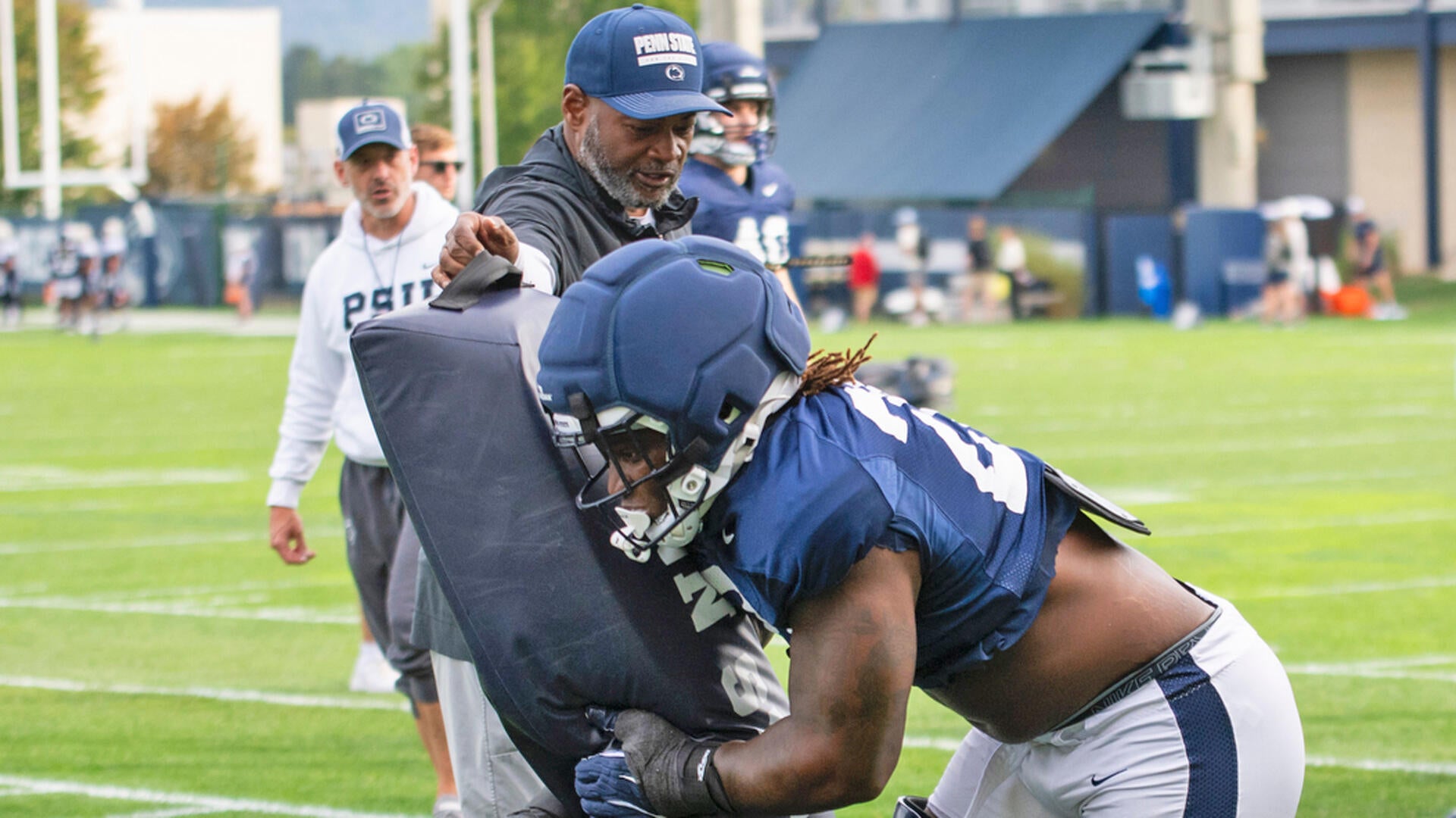 Terry Smith Leads Penn State's 'Violent Wrap & Roll' Tackling Drill ...