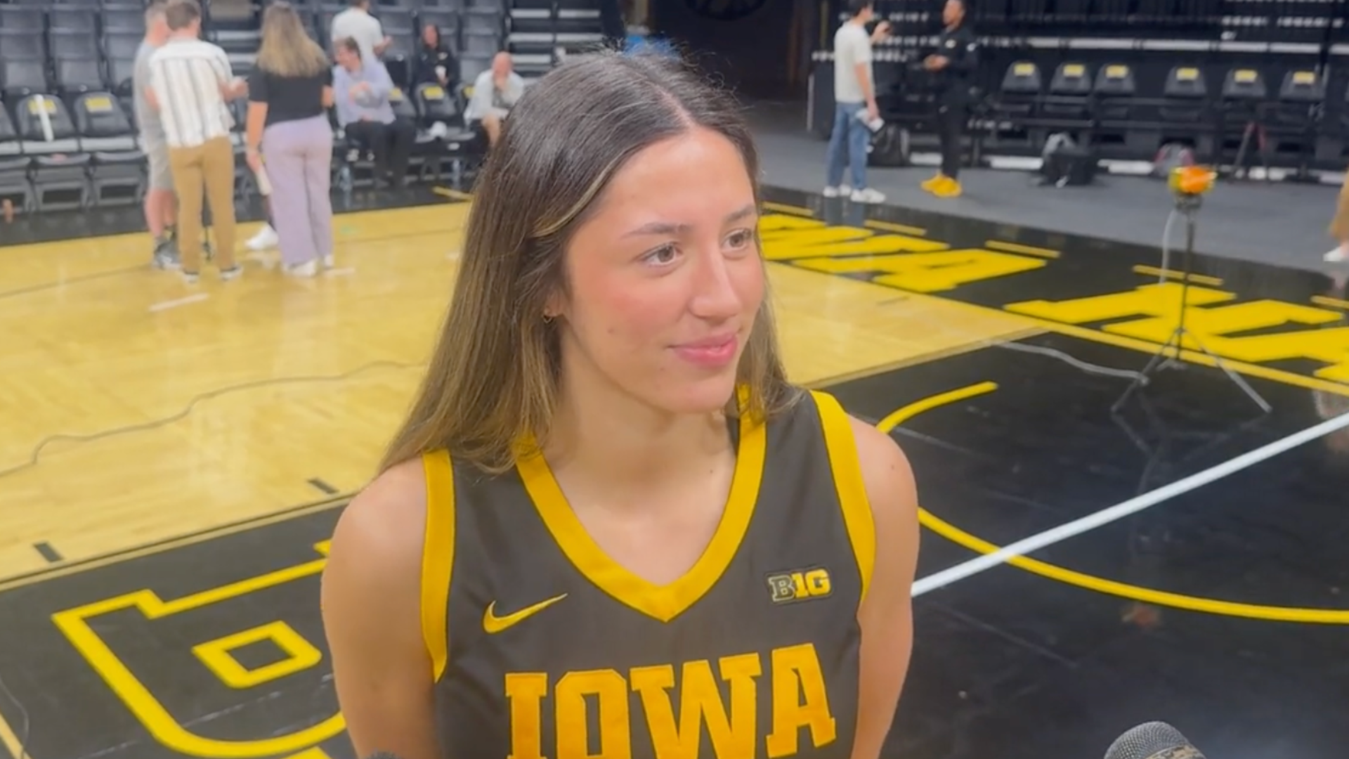 Iowa Women's Basketball: Addie Deal On Staying Level-Headed As A ...