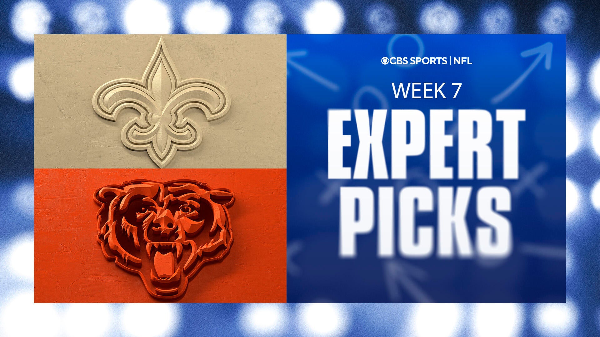 Week 7 NFL Picks: Saints at Bears Stream of National Football League ...