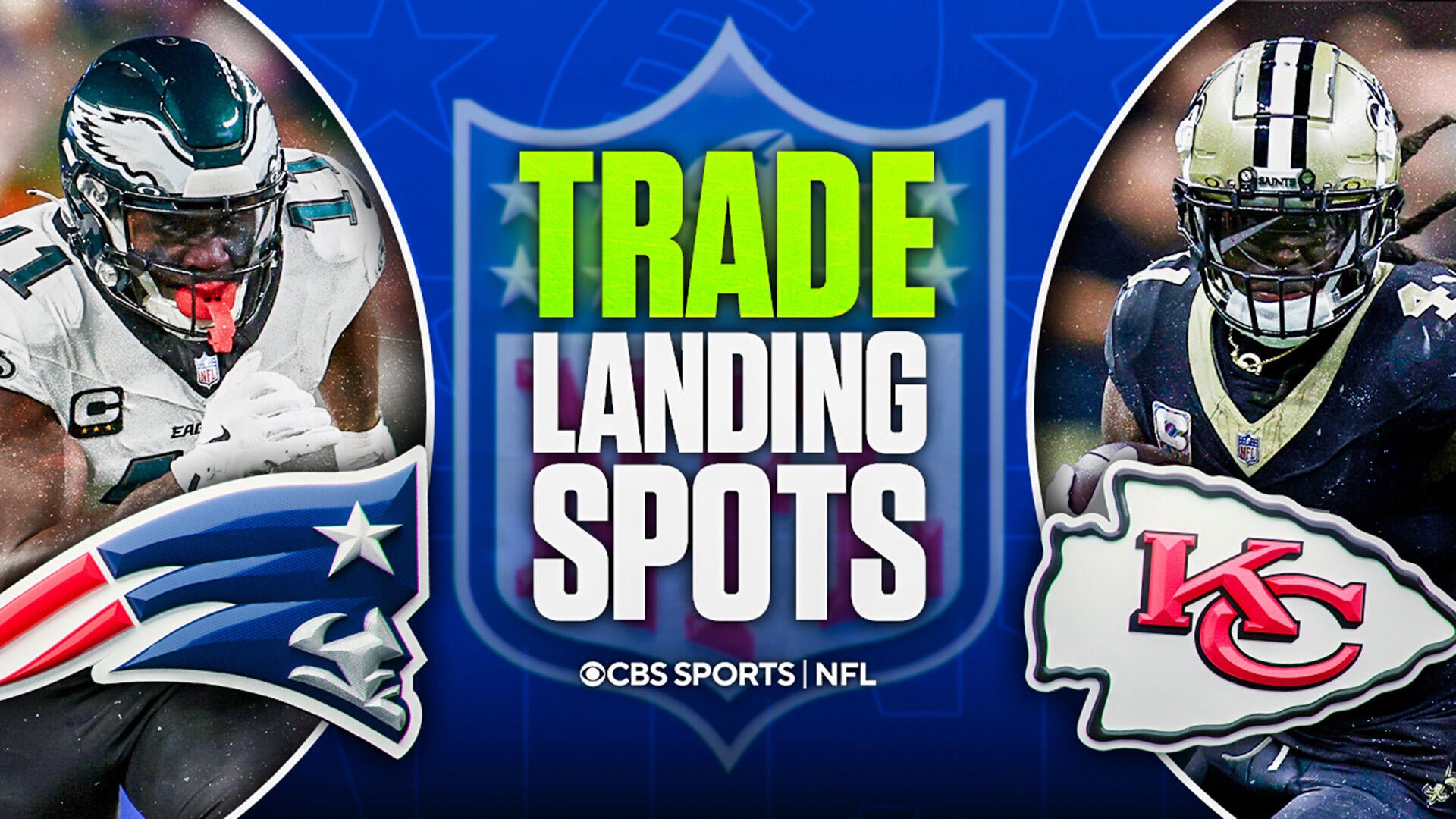 NFL Trade Deadline Potential Landing Spots Stream of National Football ...
