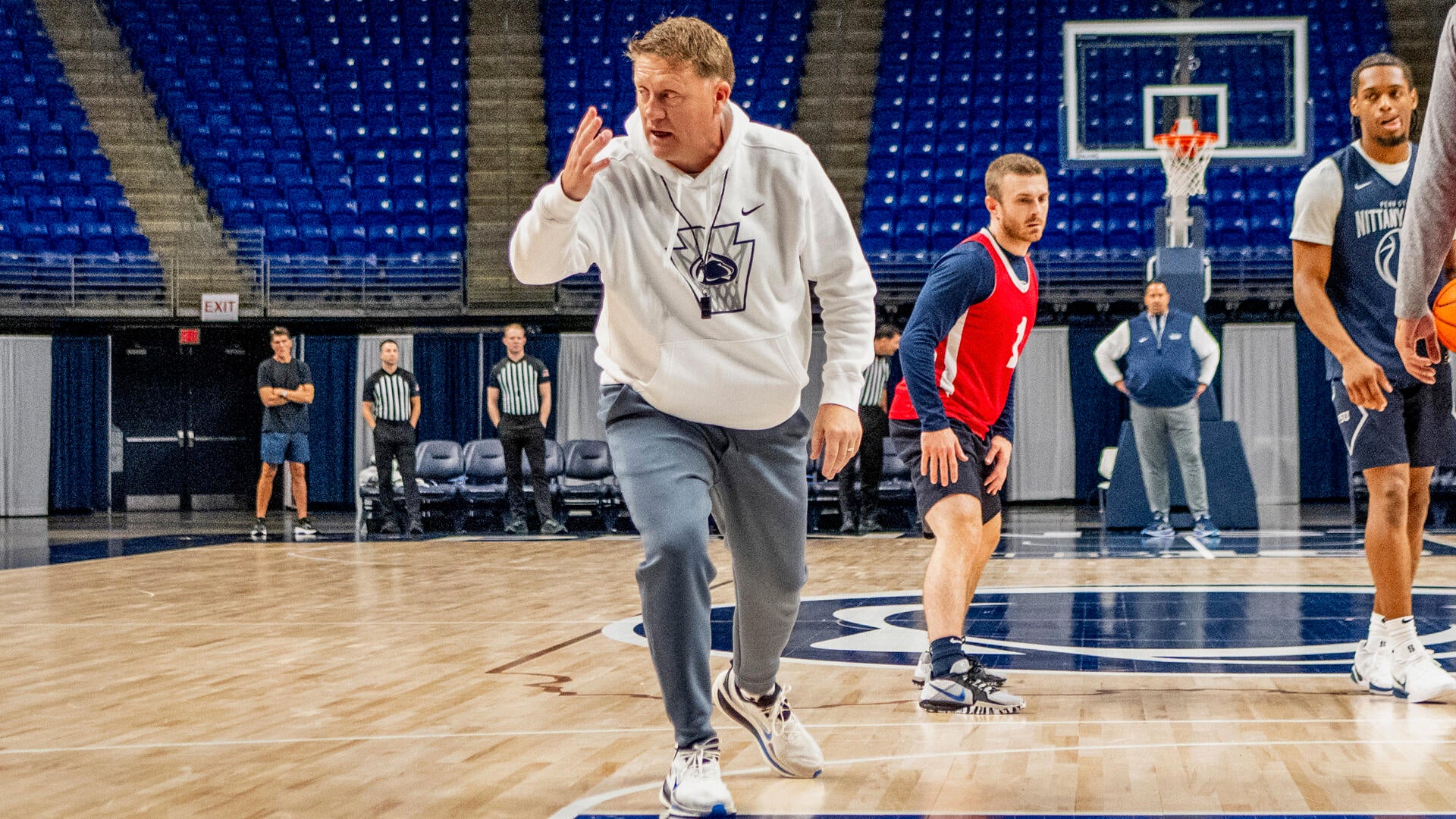 PSU Hoops Coach Rhoades On Preseason Progress Stream of General Videos ...